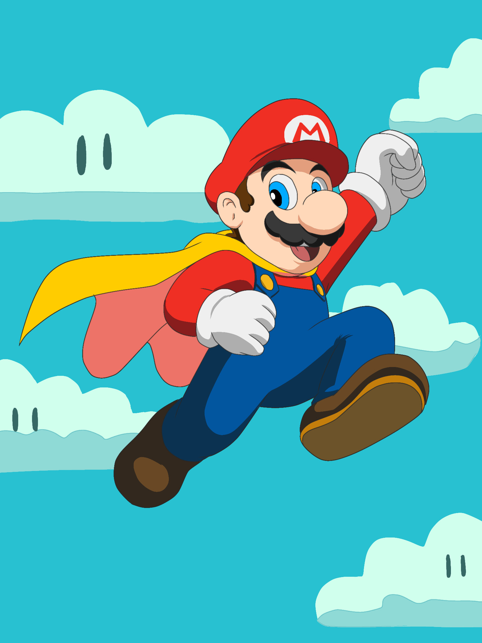 ArtStation - Super Mario World