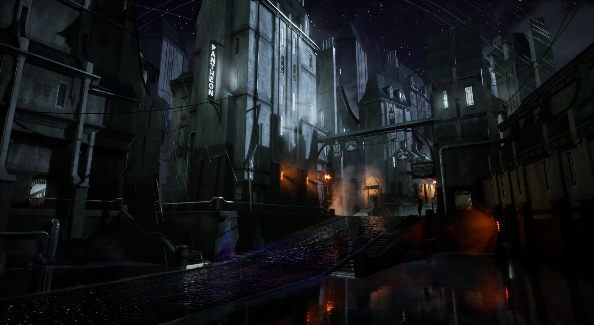 Noir Cityscape