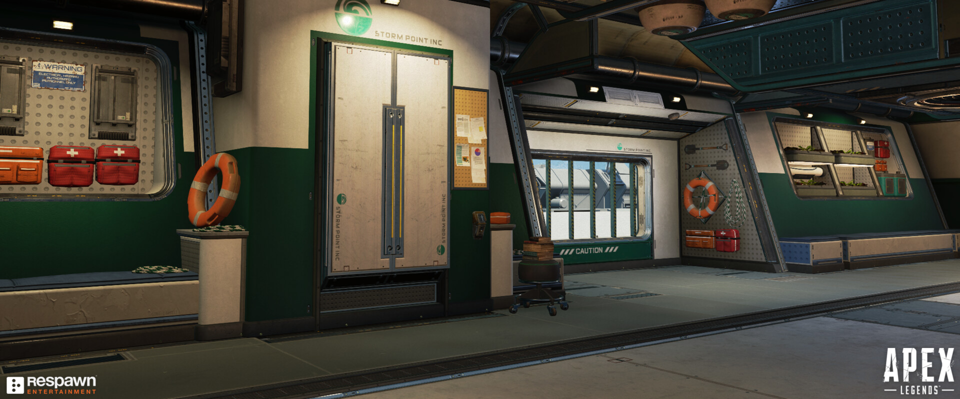 Paul Tran - Apex Legends - Storm Point - Colony Tarp Building