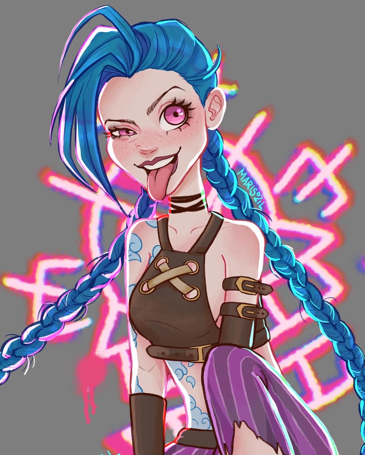 ArtStation - Jinx Fanart 💙