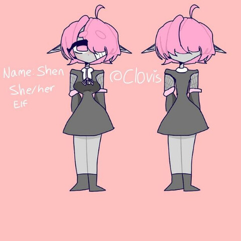 ArtStation - Oc ref sheet