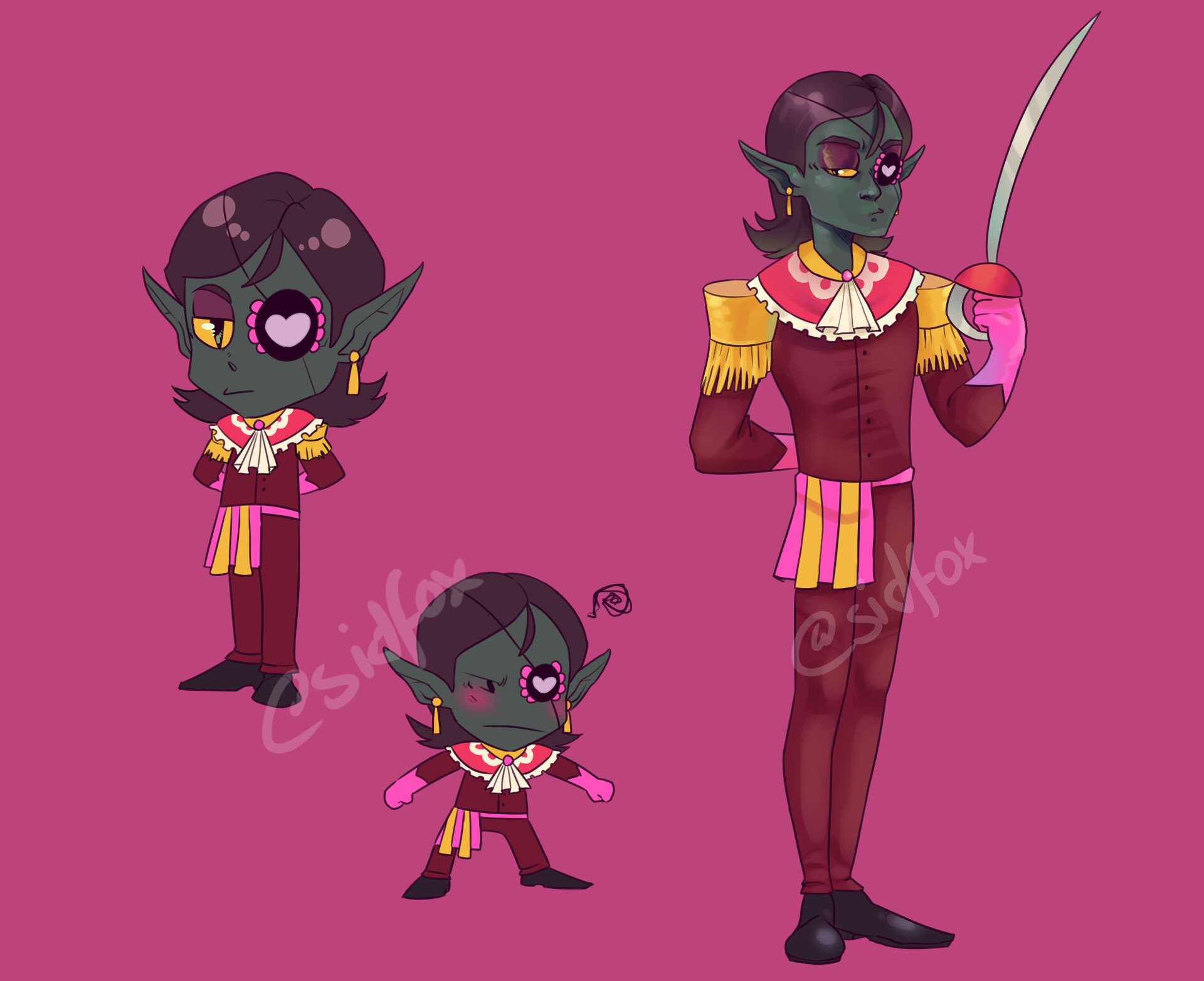 ArtStation - Gill - OC Character Design