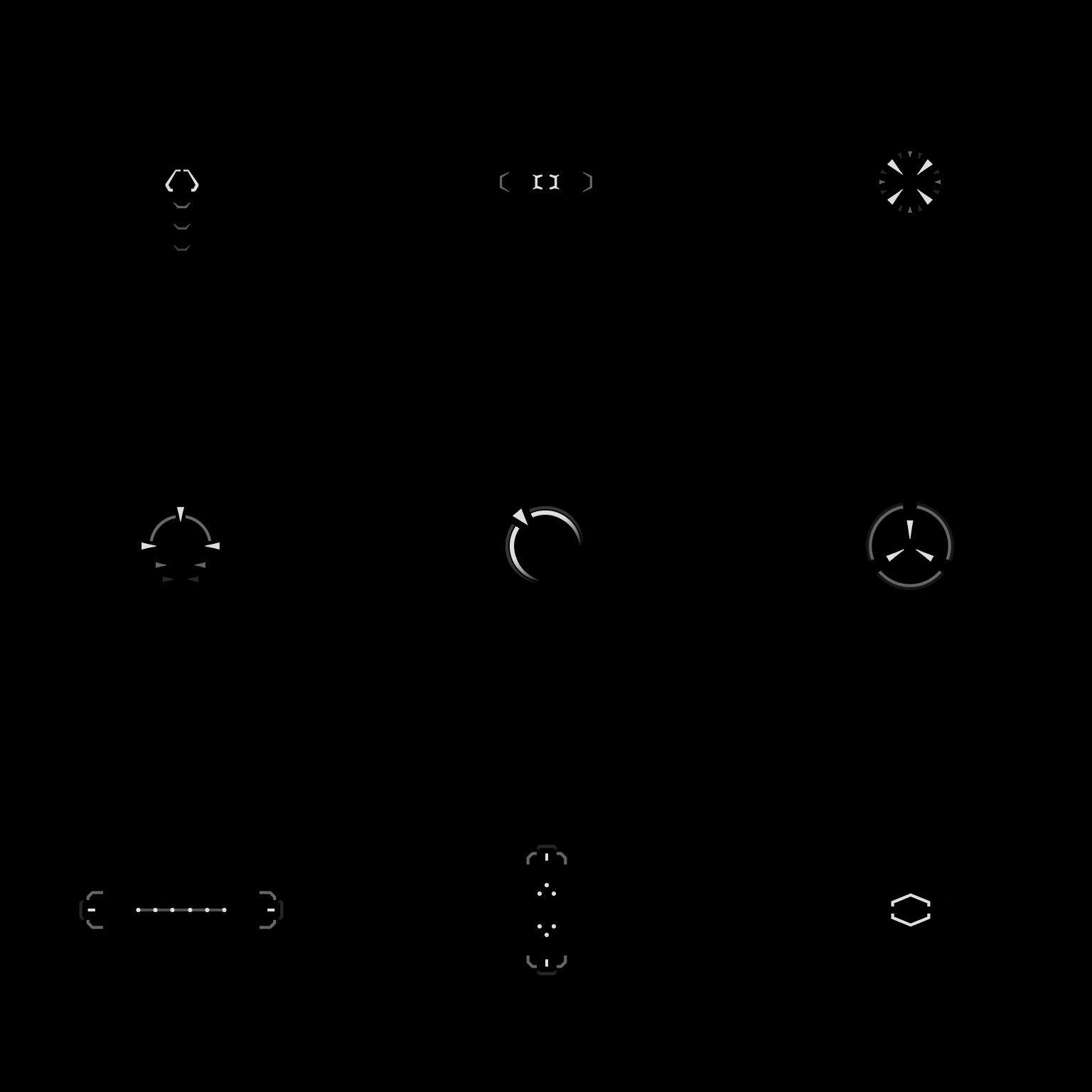 Jeff Christy - Halo: Infinite - Reticles