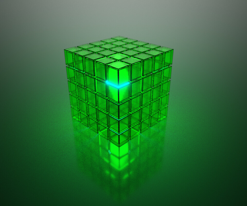 ArtStation - Rubix Cube Light