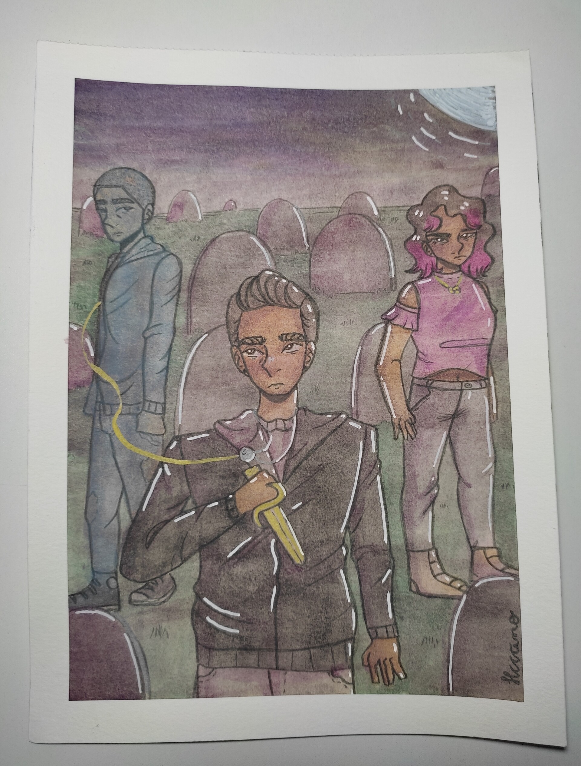 ArtStation - Cemetery Boys