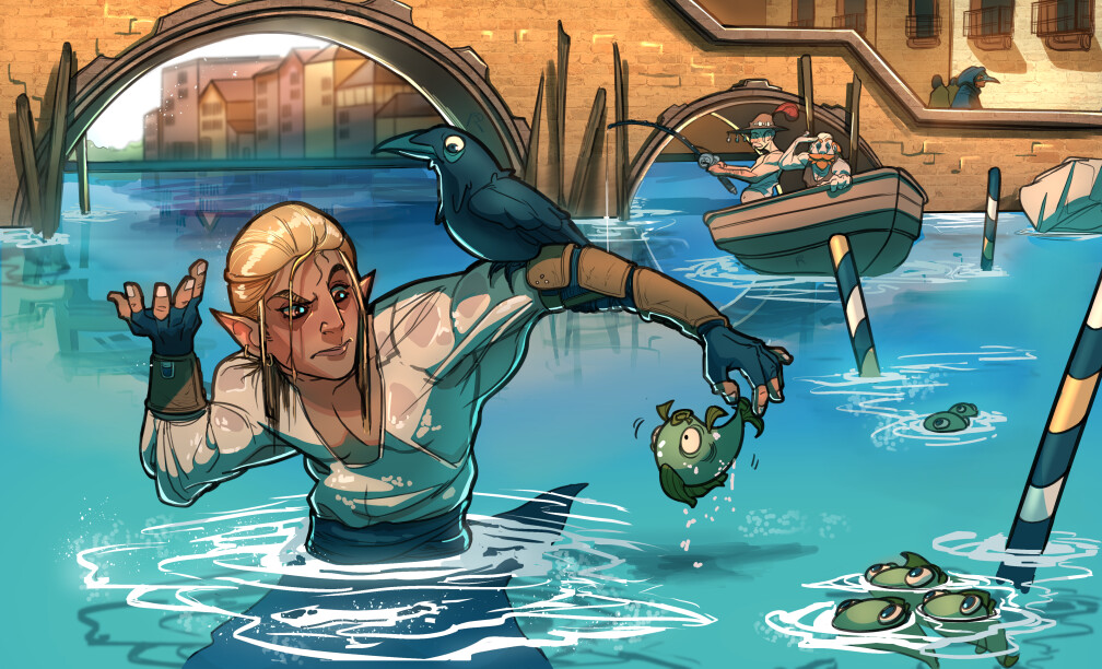 ArtStation - Zevran Arainai Side Story - Part 2