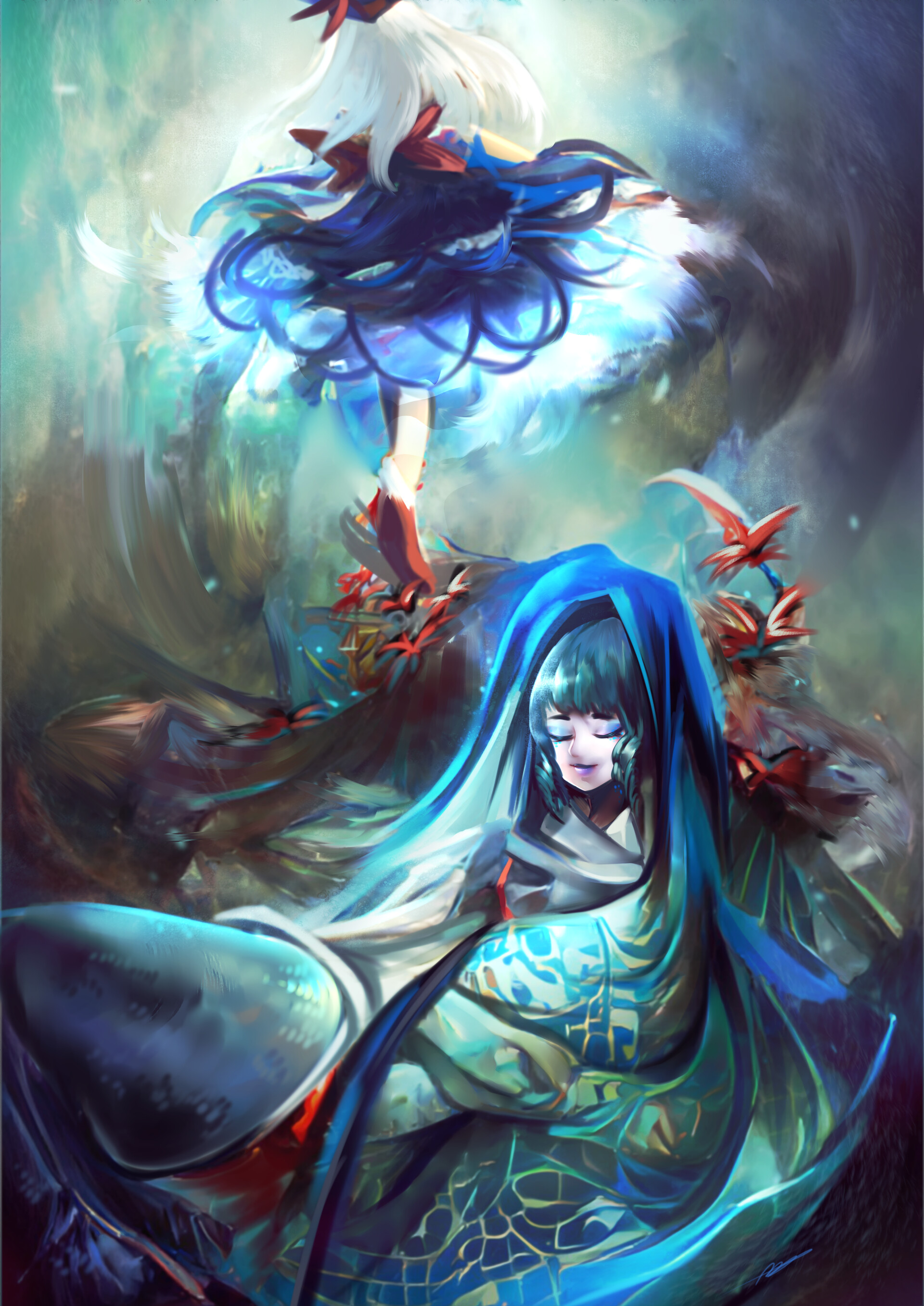 ArtStation - Yokai Dilemma , Sephi