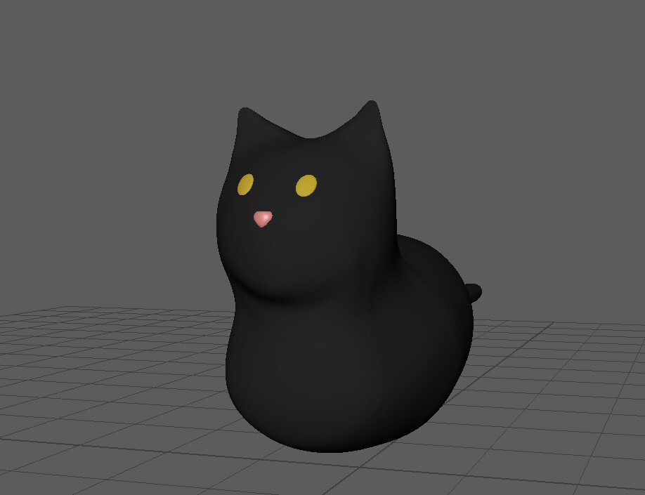ArtStation - Blob Cat