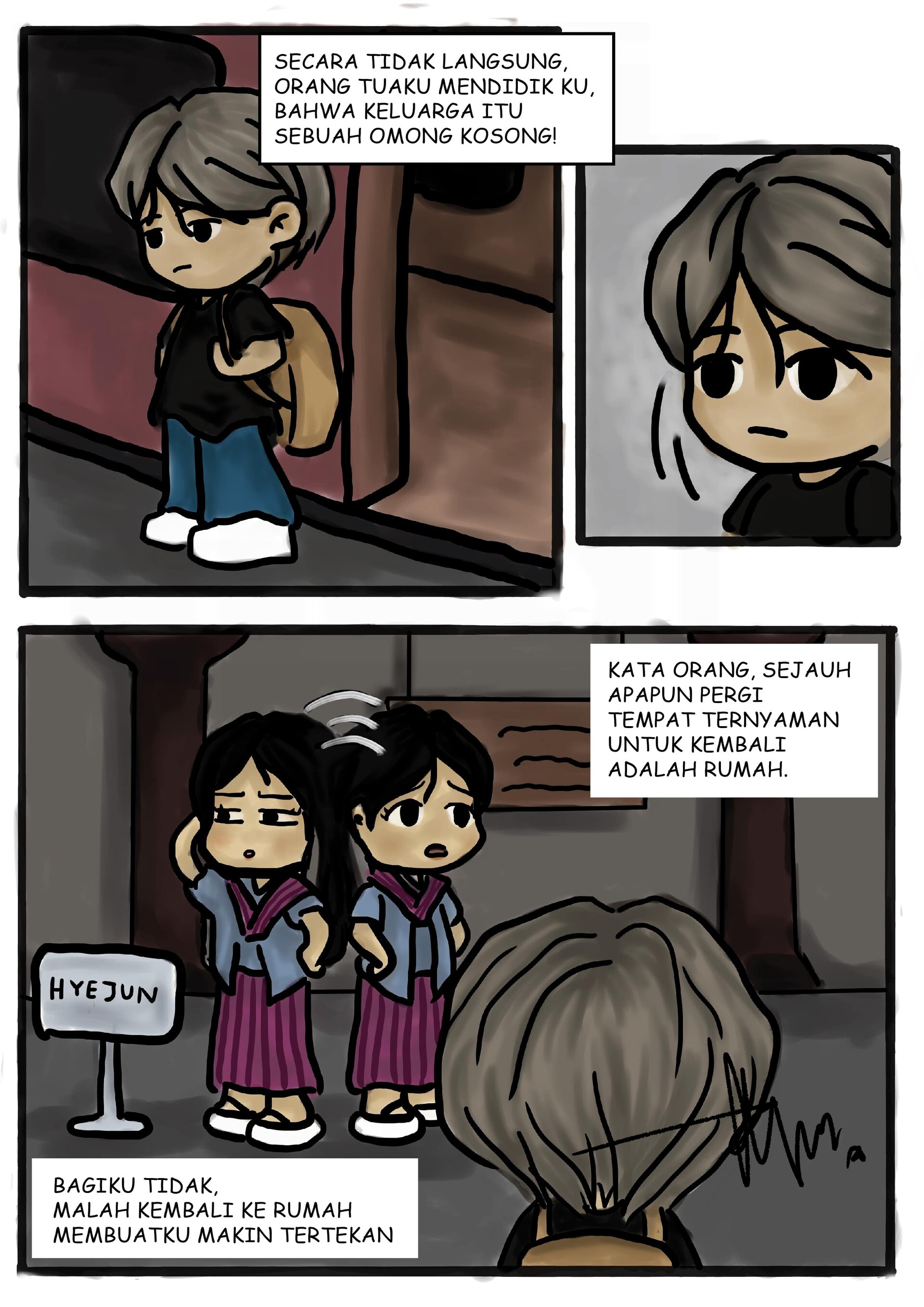 ArtStation - Comics: Homesick