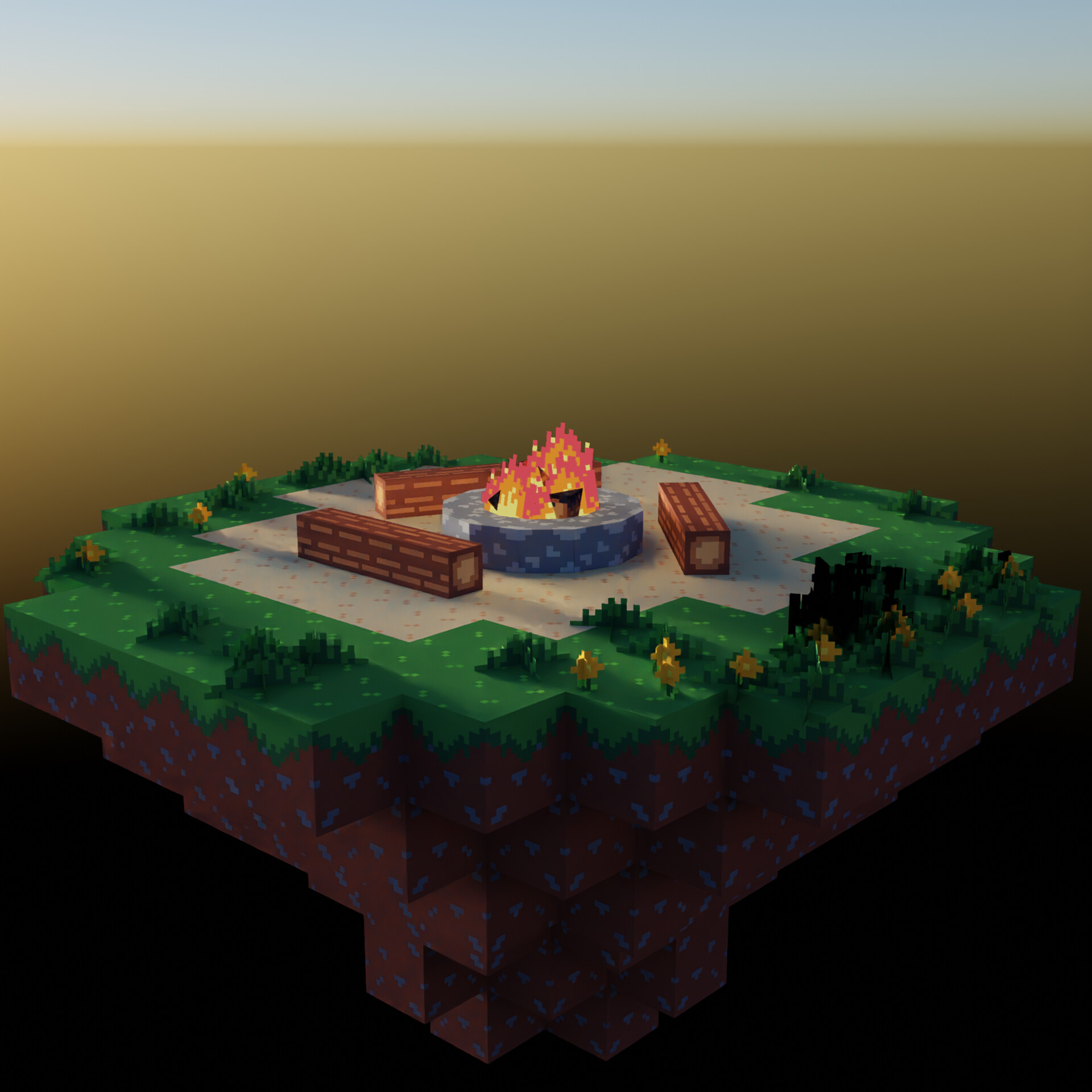 ArtStation - Campfire Island