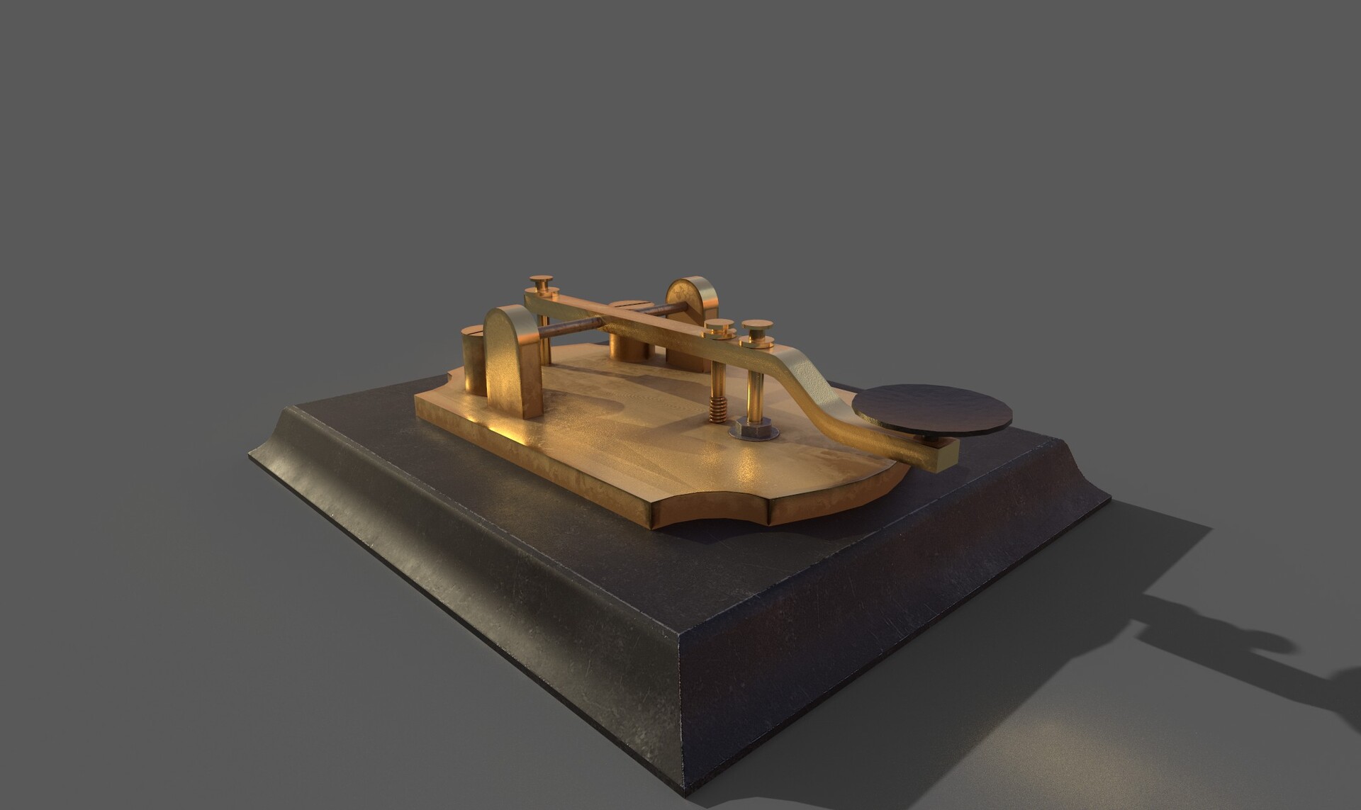 ArtStation - Morse code machine