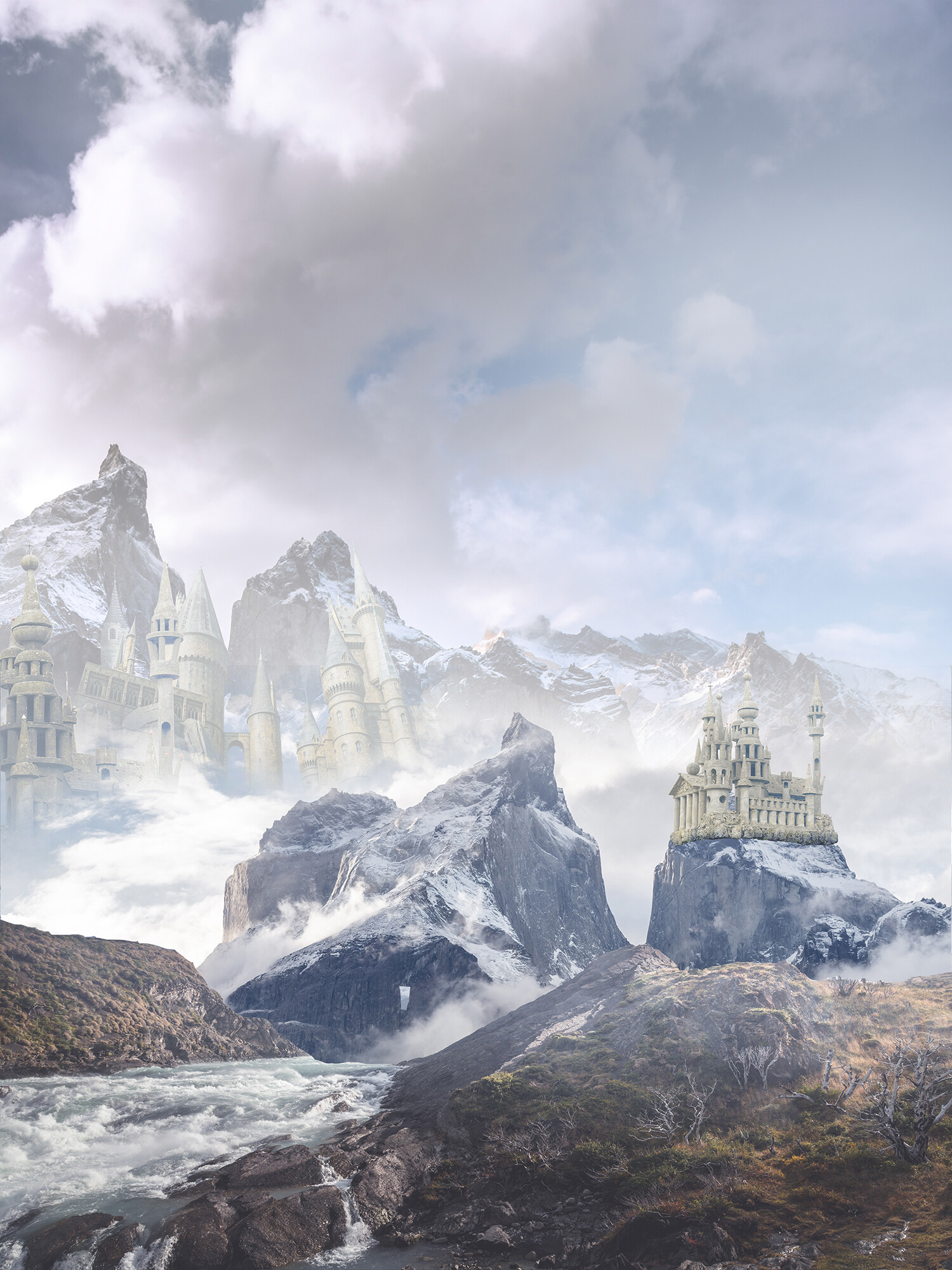 ArtStation - Hidden Mountain Kingdom