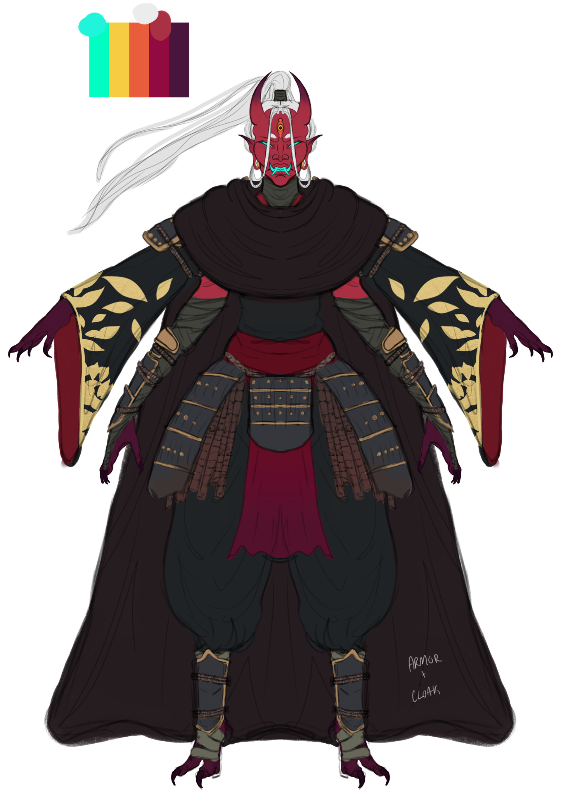 ArtStation - Ai Nichibotsu Pathfinder OC