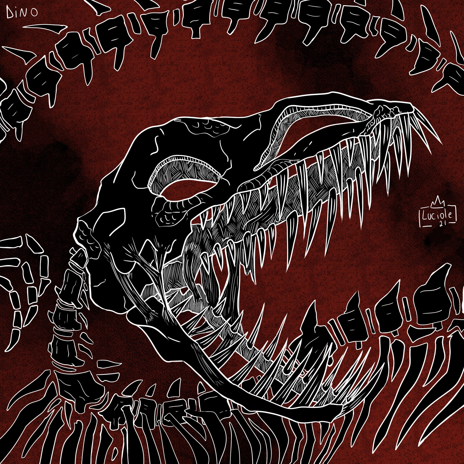 ArtStation - Dinosaur Bones