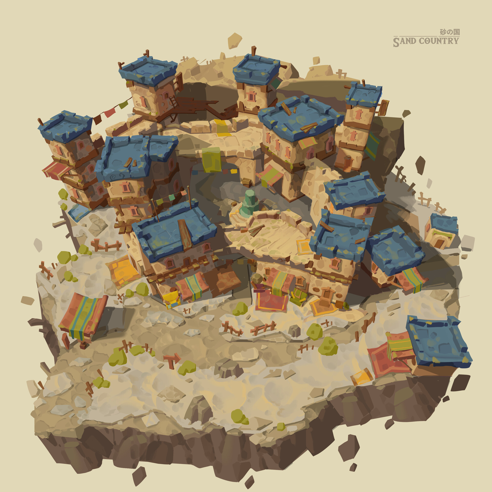 ArtStation - Sand country