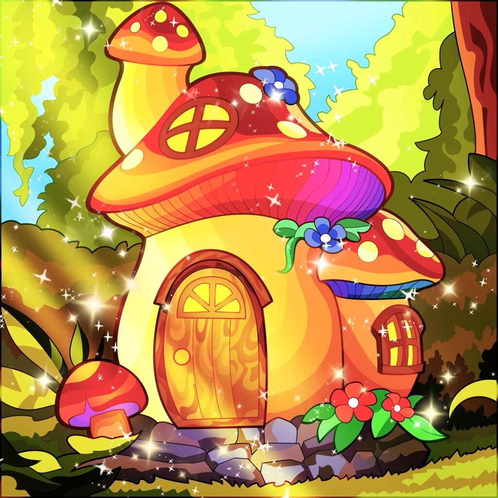 ArtStation - Mushroom House