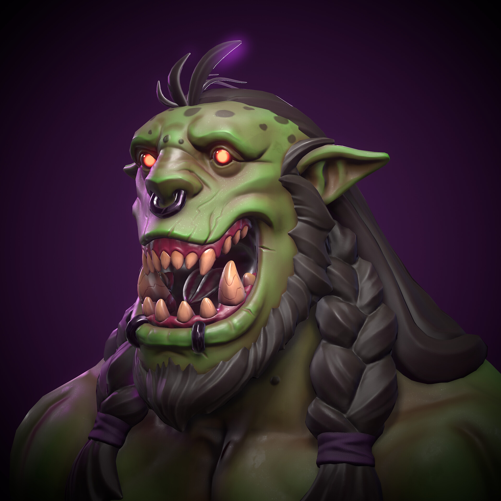 Nikita Moskalyuk - Smiling Orc