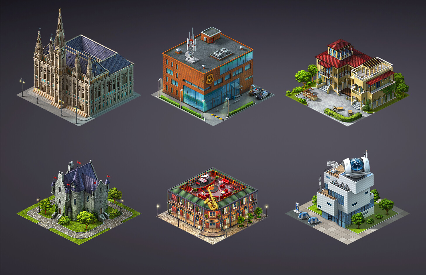 Game Insight - Buildings