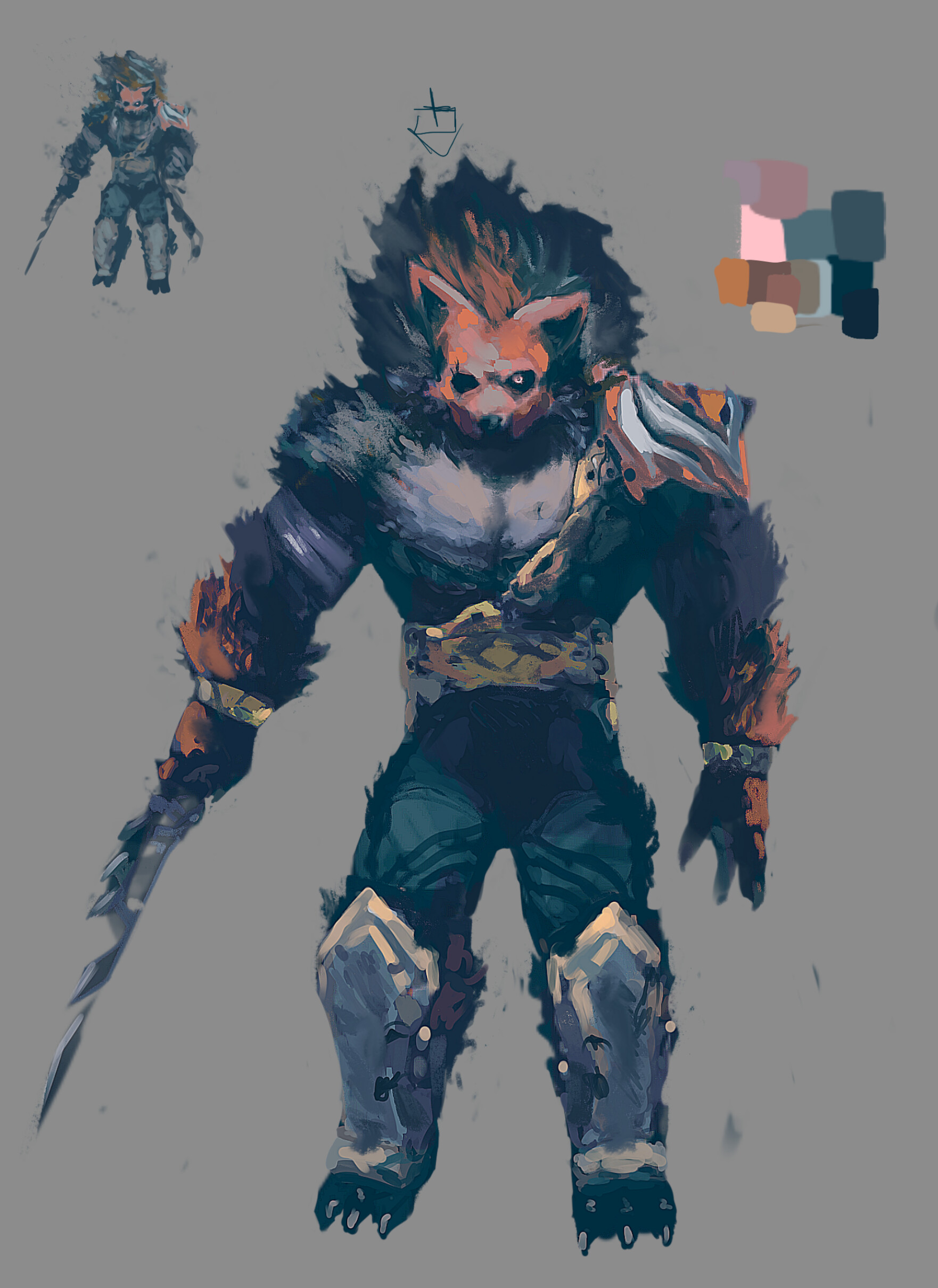 ArtStation - Wolf Walker Concept