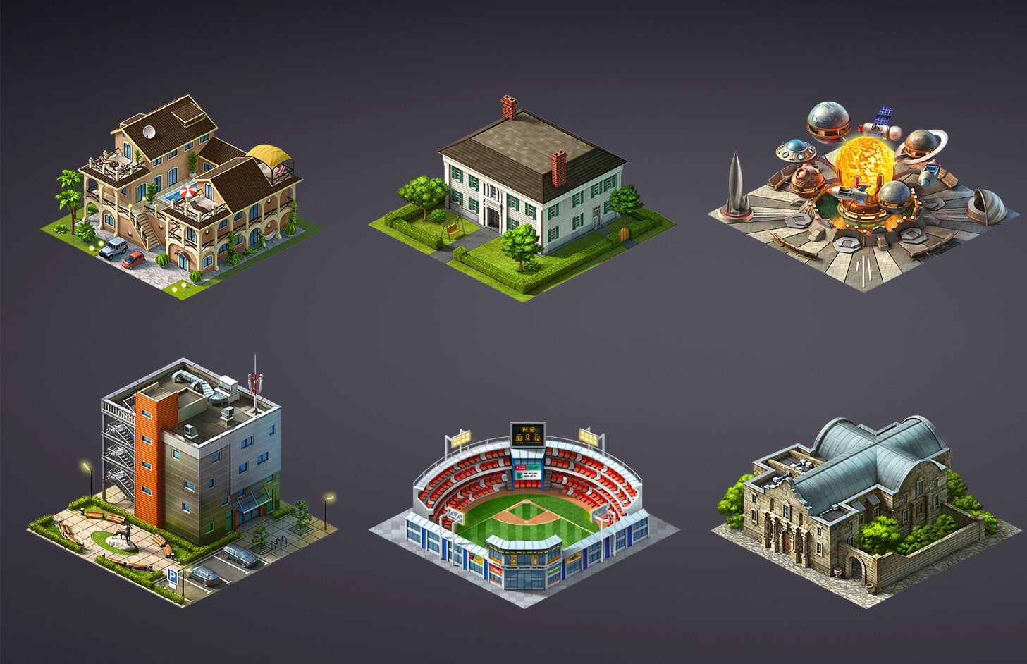 Game Insight - Buildings