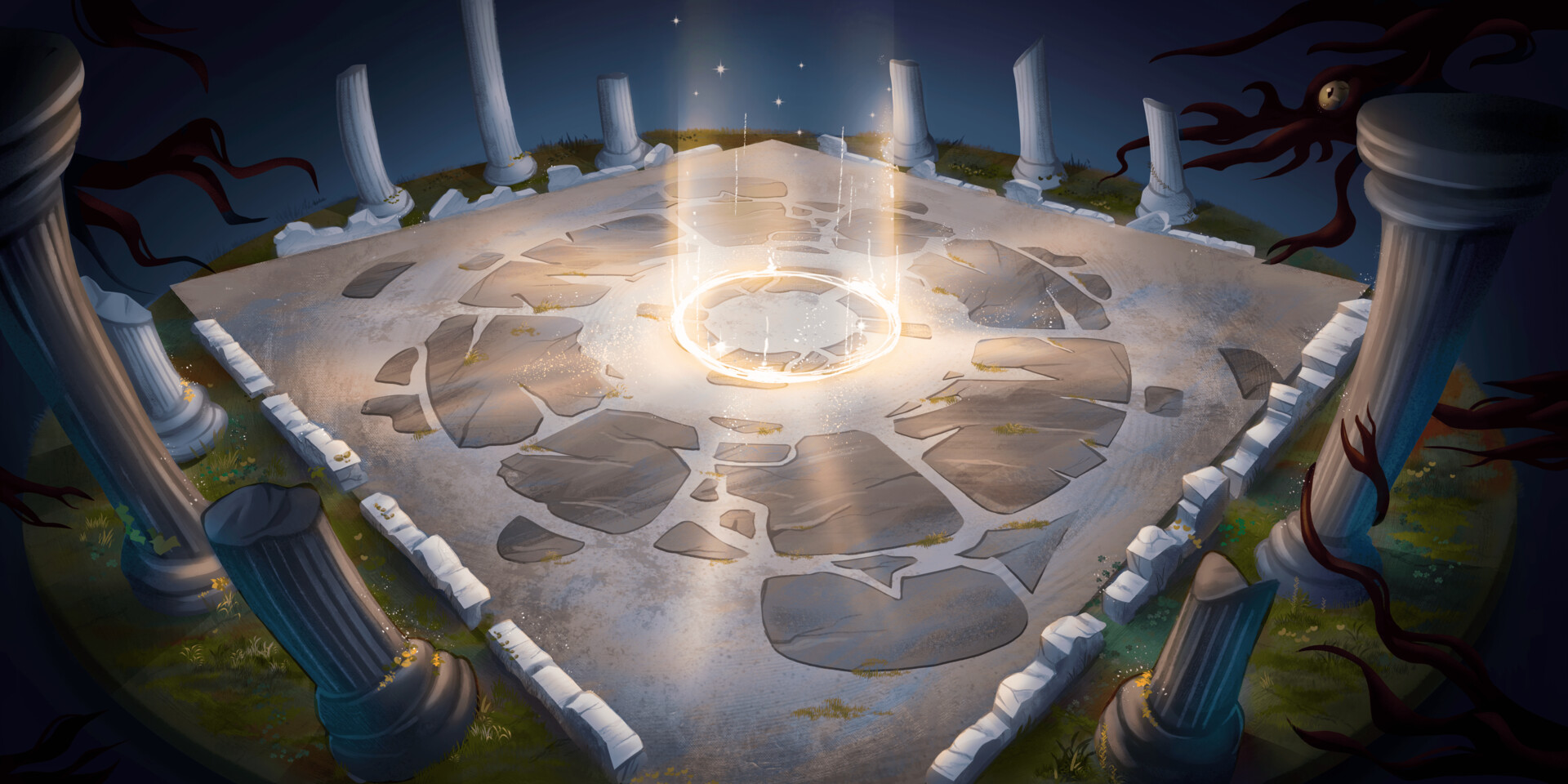 ArtStation - Invocation. CROWN video-game environment art.