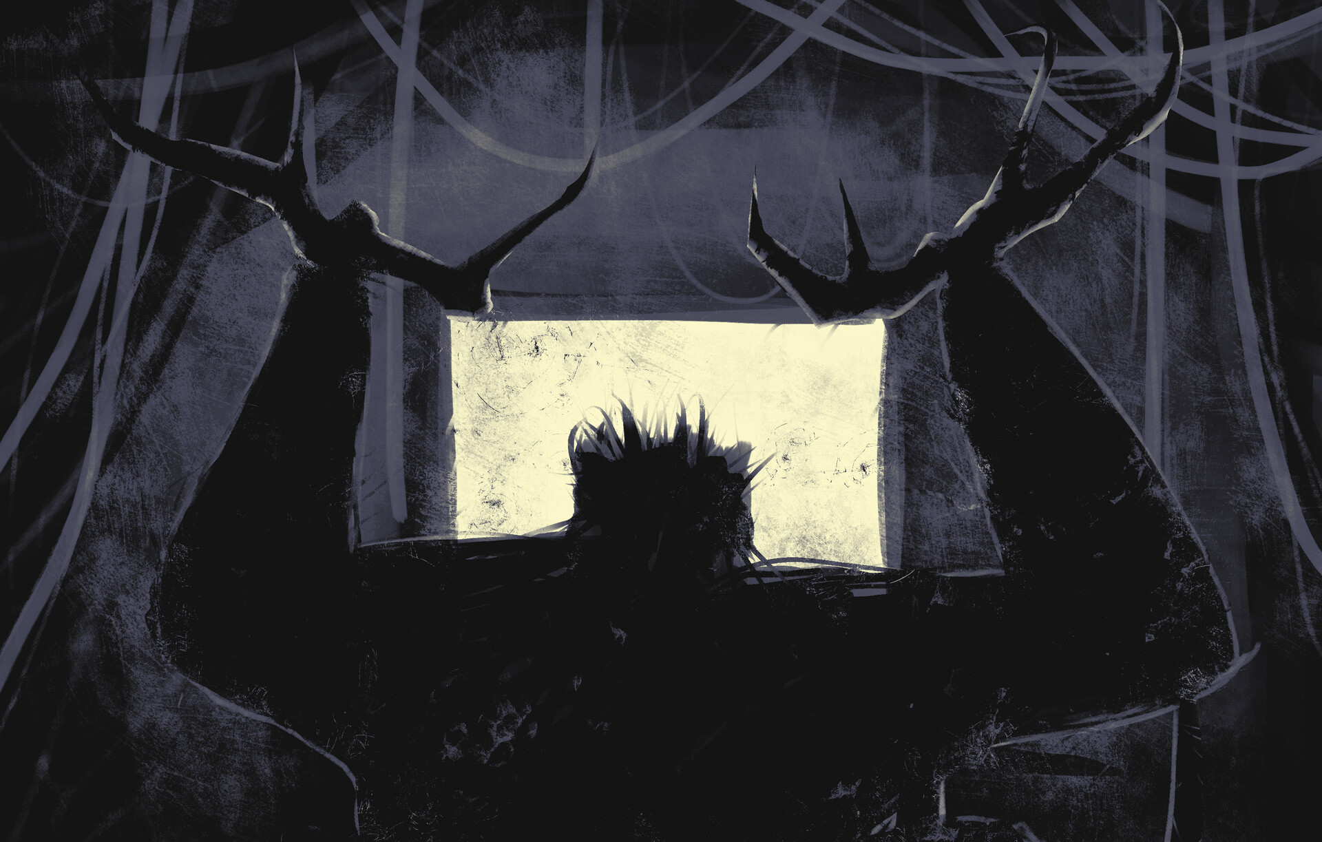 ArtStation - 'The Ritual' Scene redraw