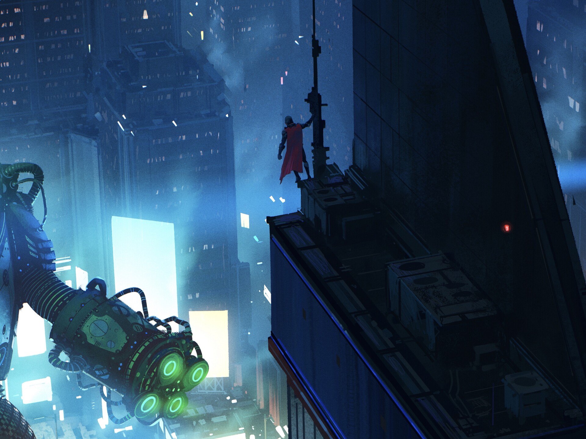 Nikolai Lockertsen - Big Robot - Procreate 5.2