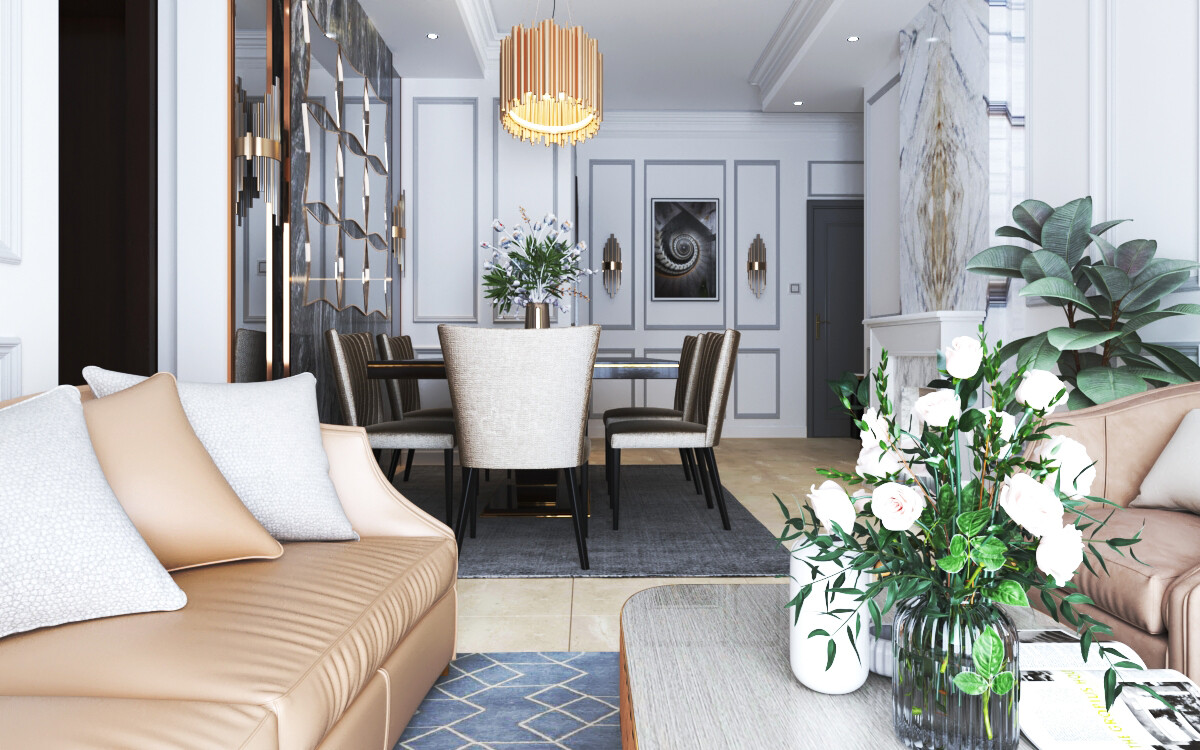 ArtStation - Neo classic apartment in New Cairo