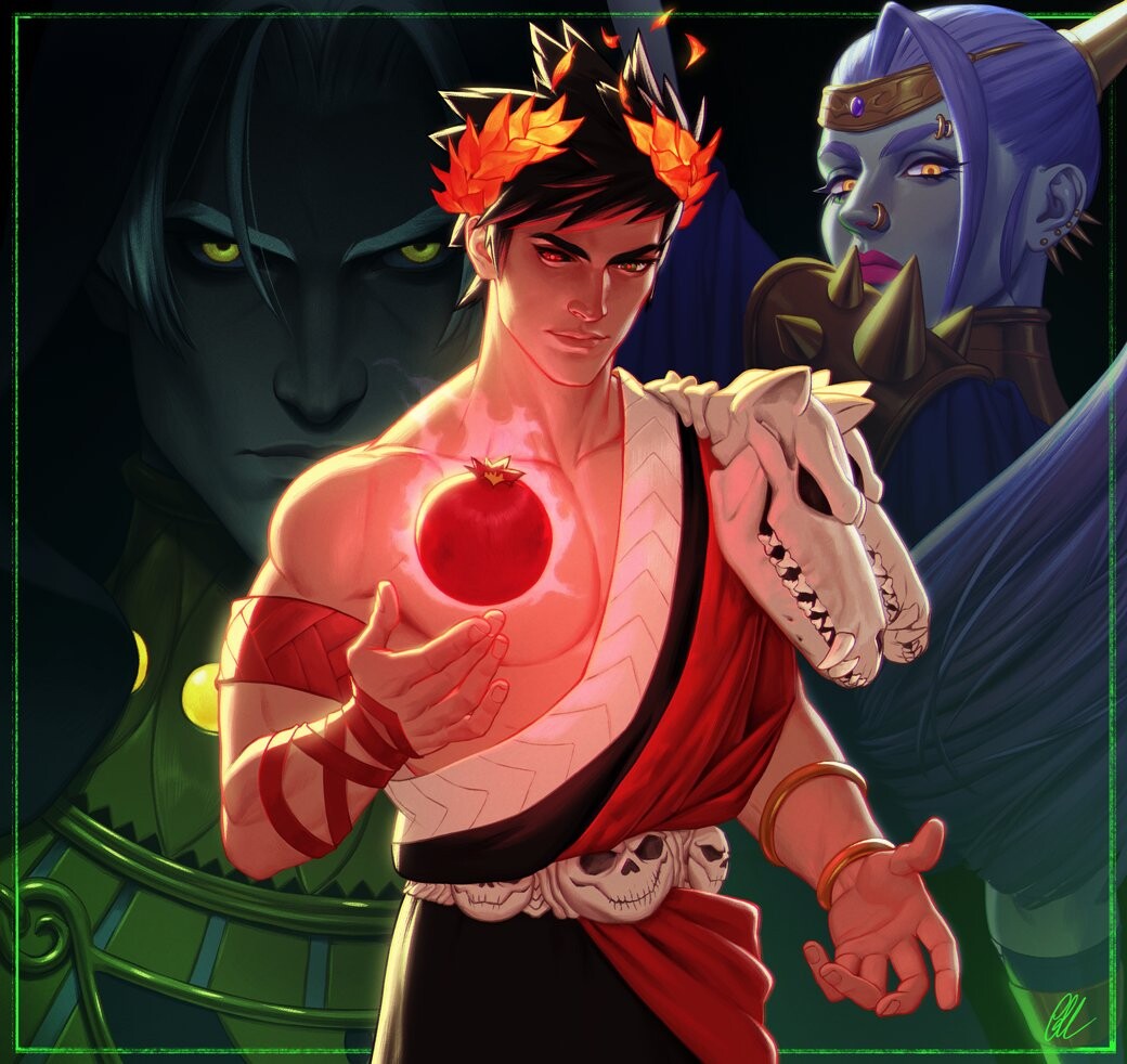 Artstation Zagreus Thanatos And Megaera
