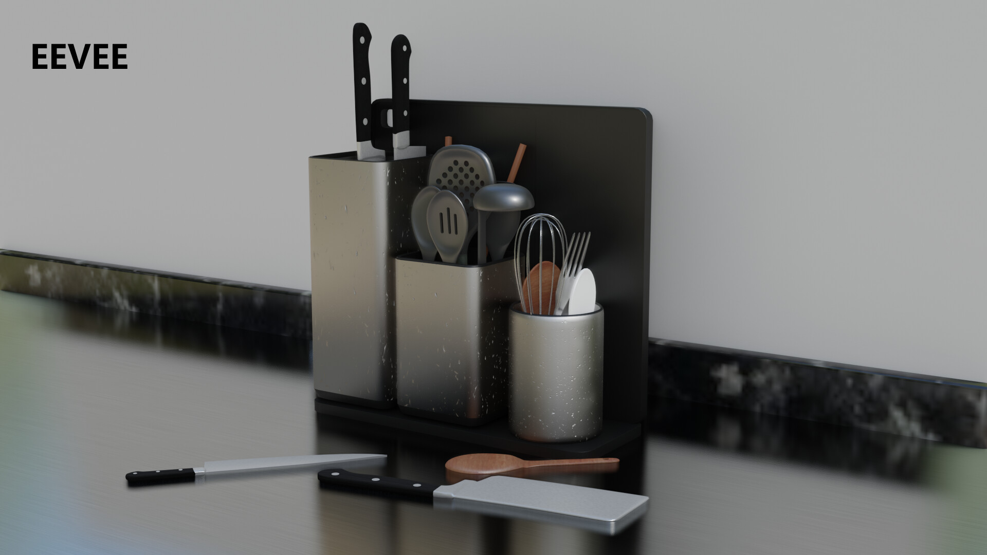 ArtStation - Kitchen Utensil Tools Free 3D model