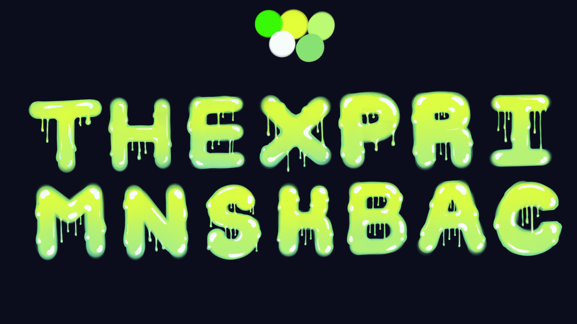 ArtStation - Slime Title Letters