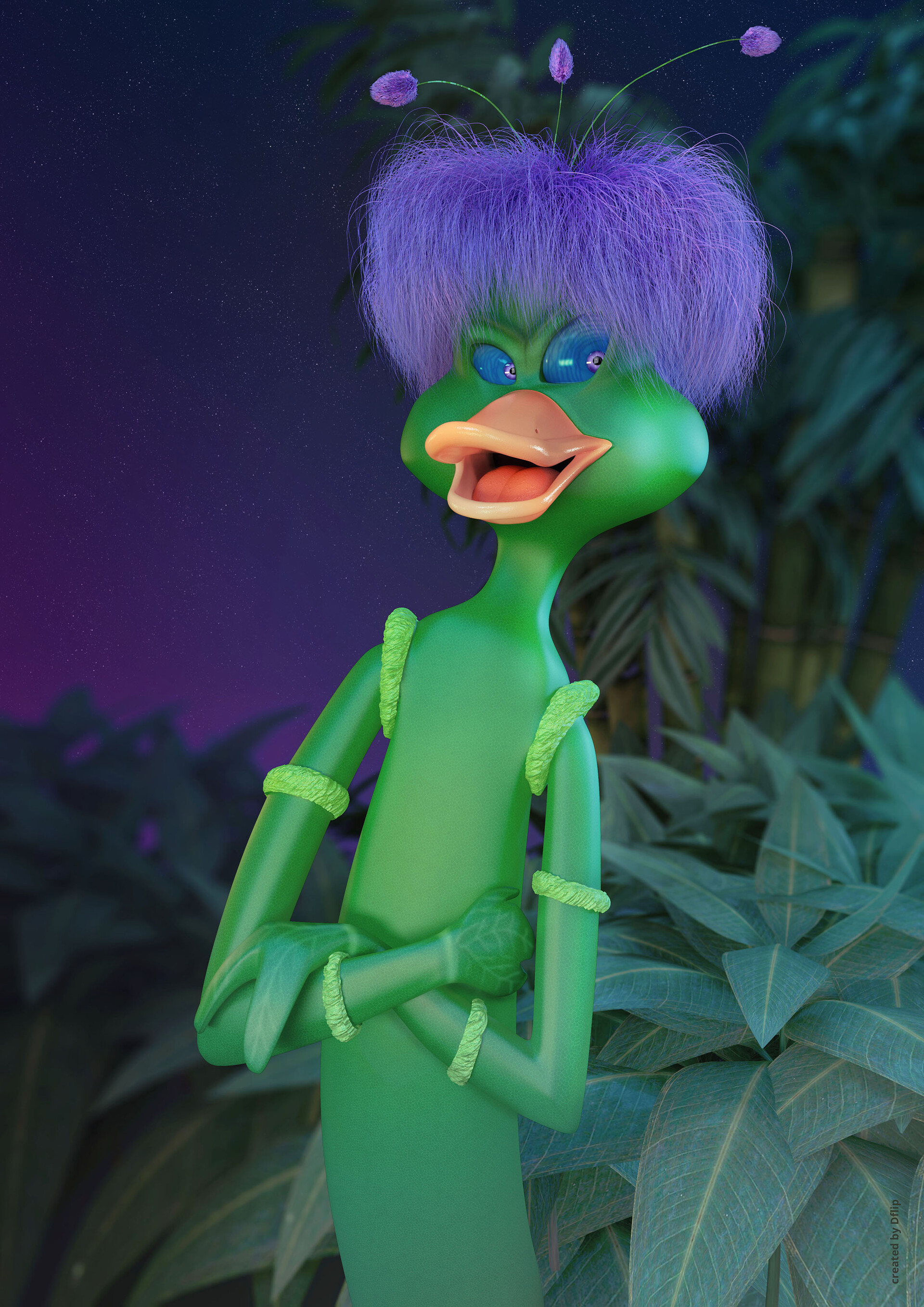 ArtStation - Dr. Reginald Bushroot