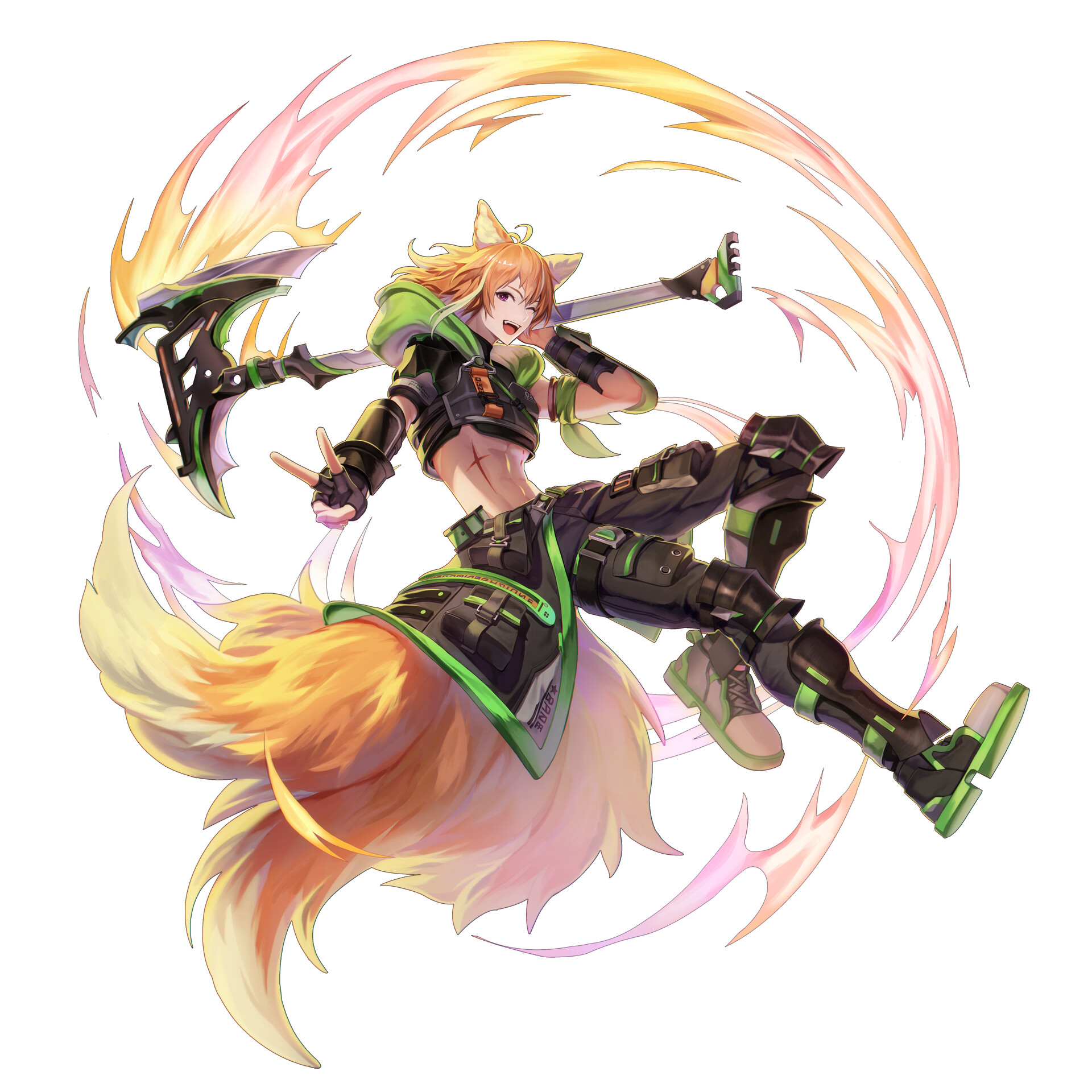 ArtStation - Green / axe