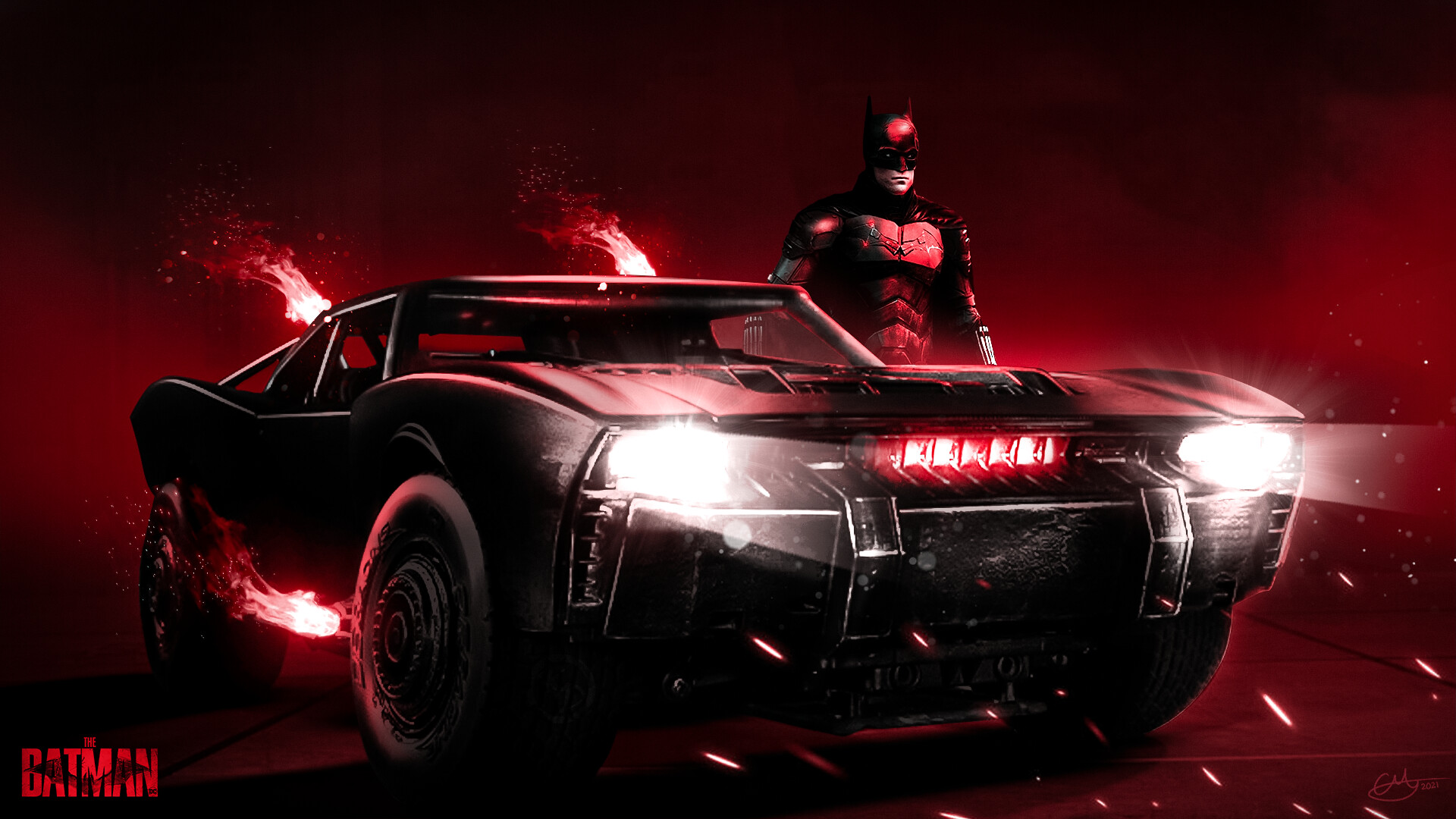 ArtStation - The Batman Batmobile