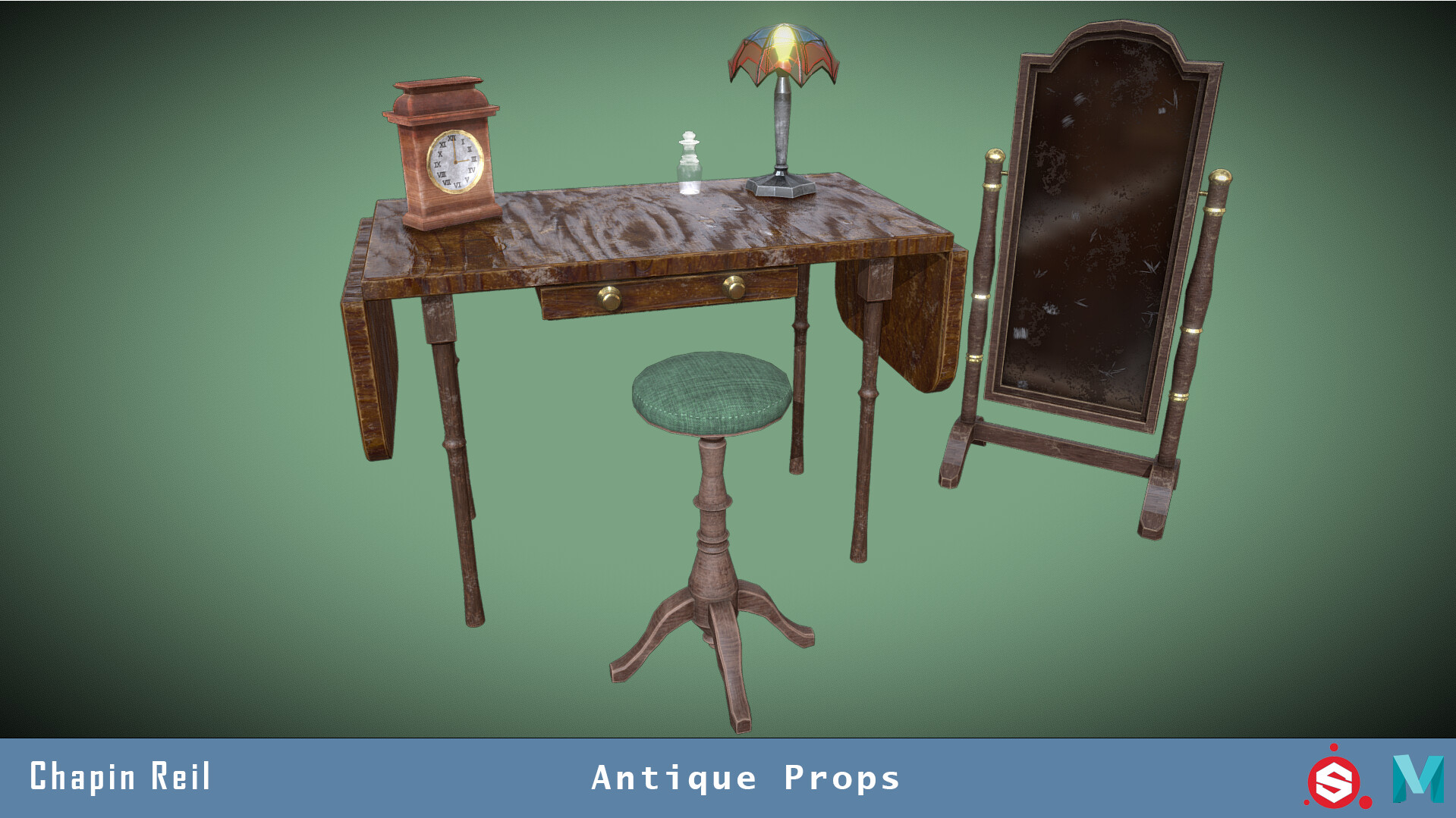 ArtStation - Antique Environment Props