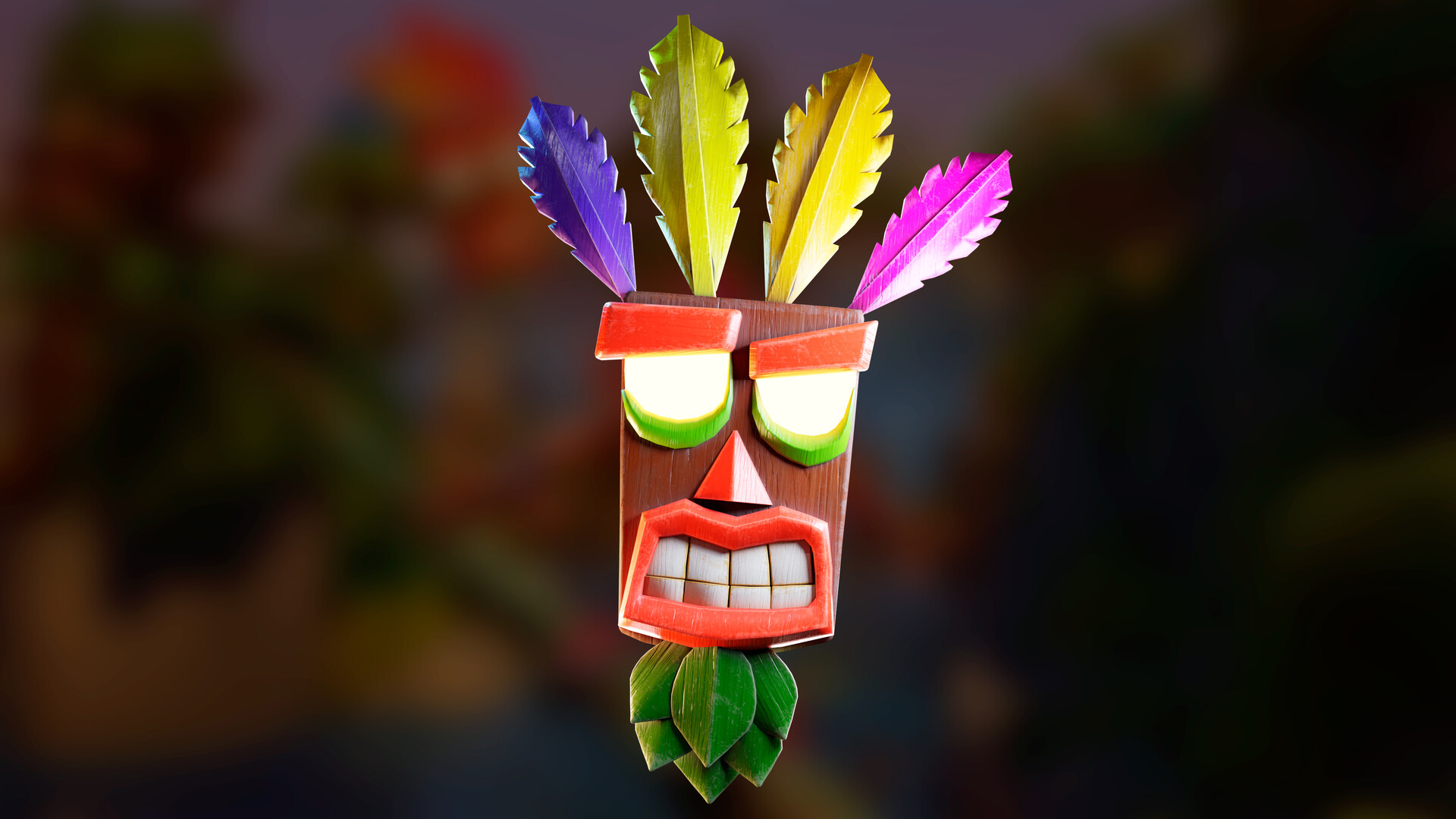 ArtStation - Aku Aku Crash Bandicooot