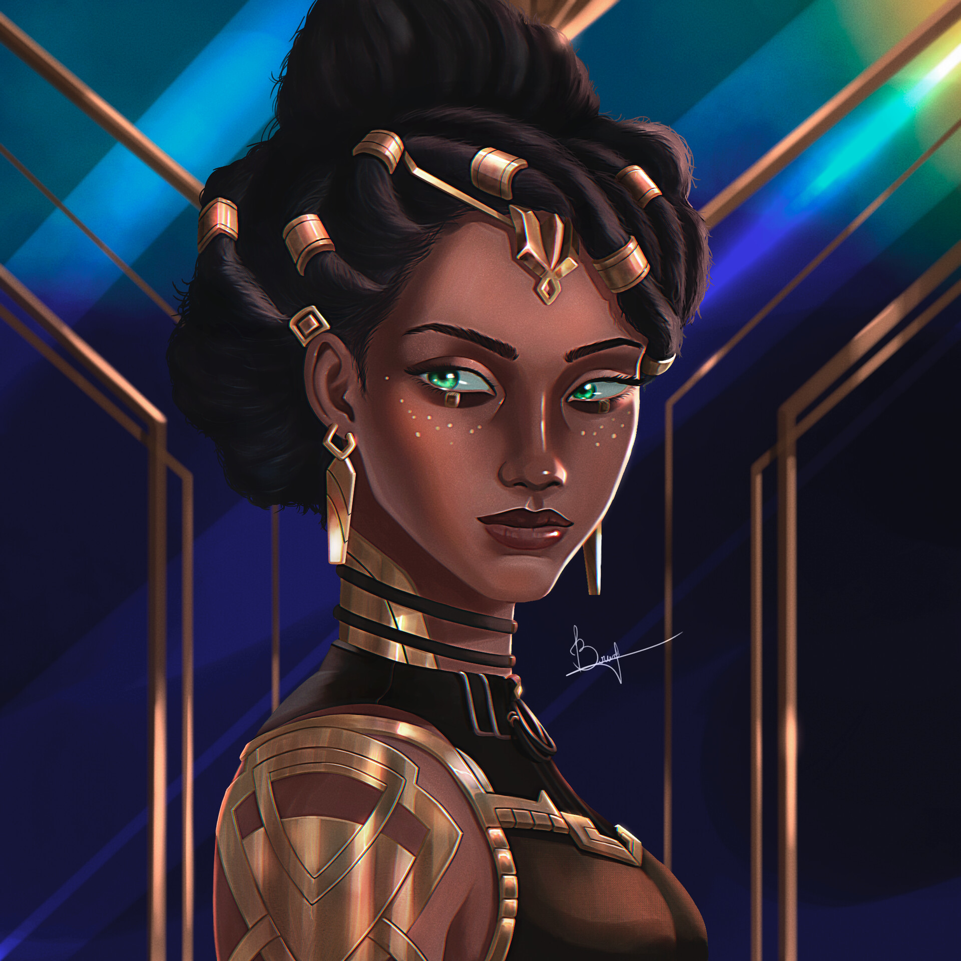 ArtStation - Mel Medarda Arcane FANART