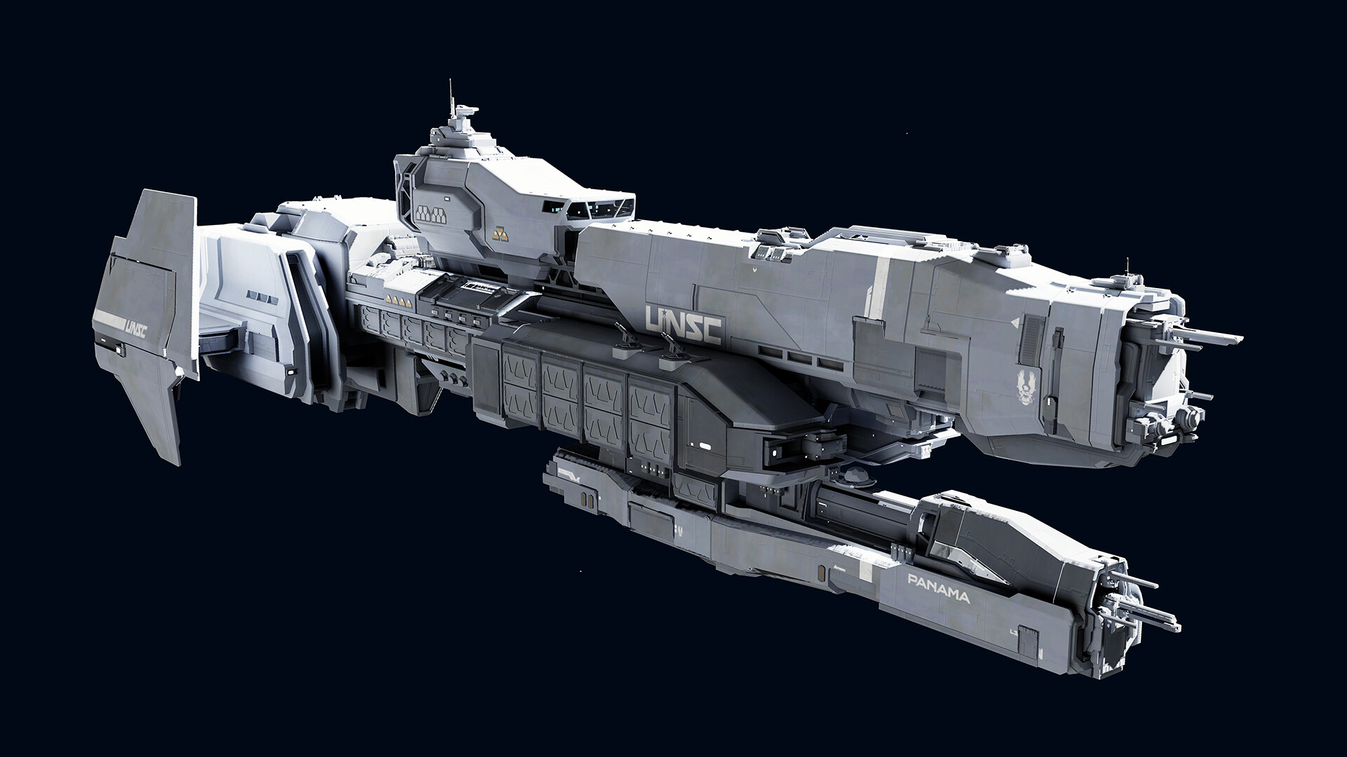 ArtStation - Halo Infinite Panama Frigate