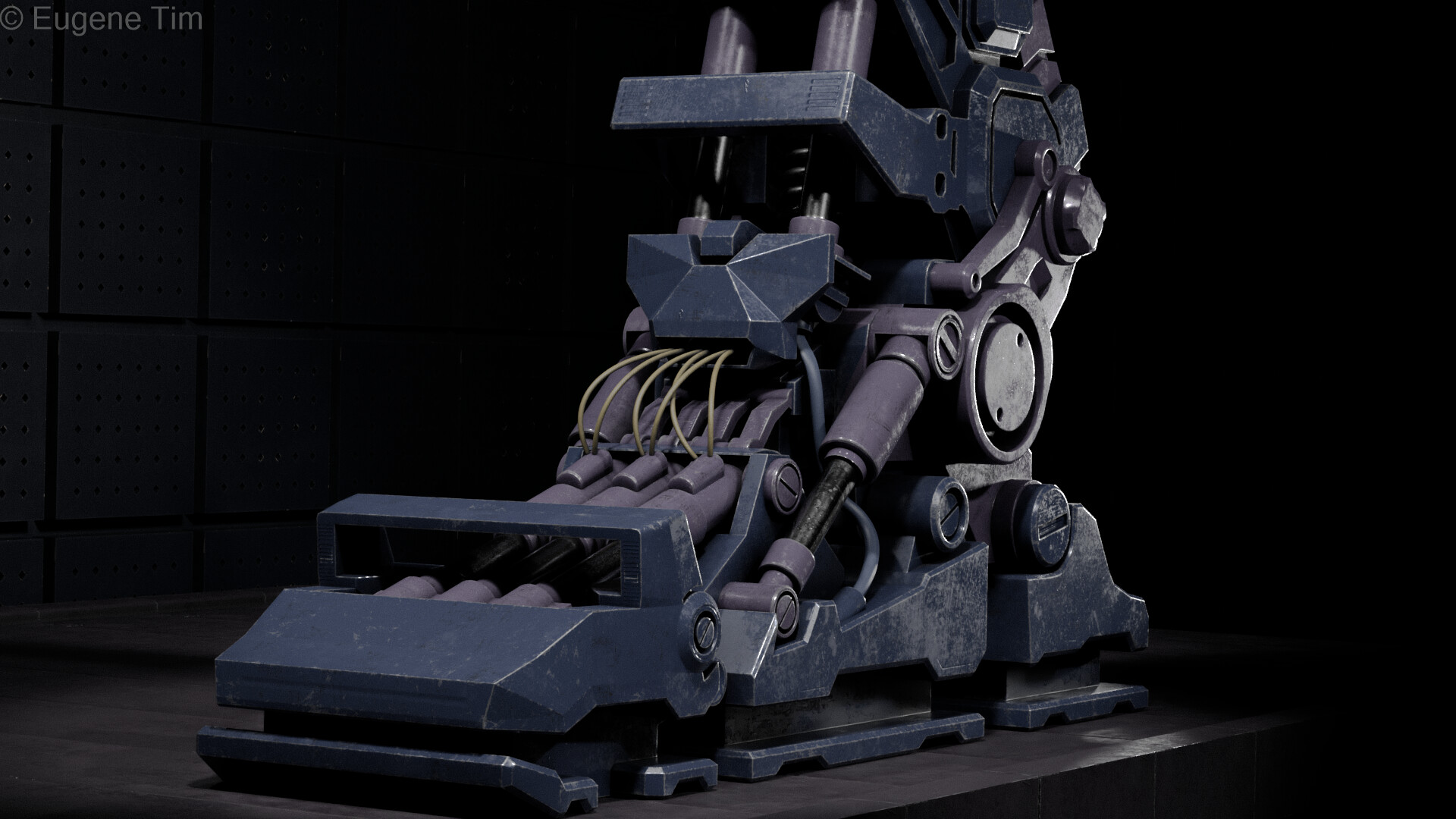 ArtStation - Robot leg