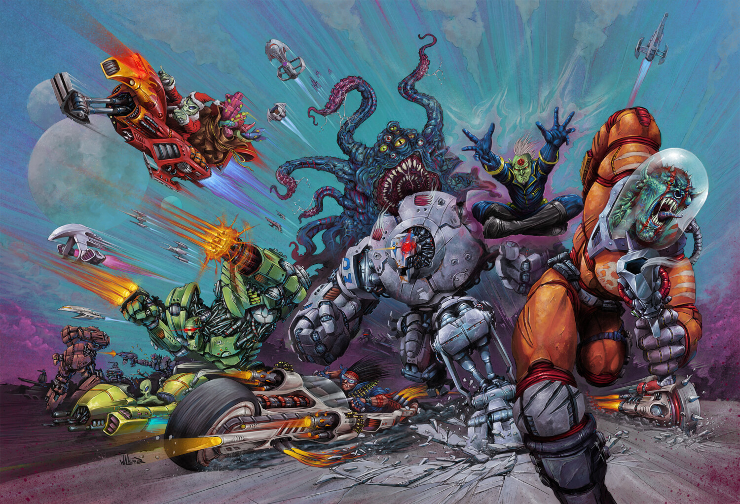 ArtStation - 2000ad cover art