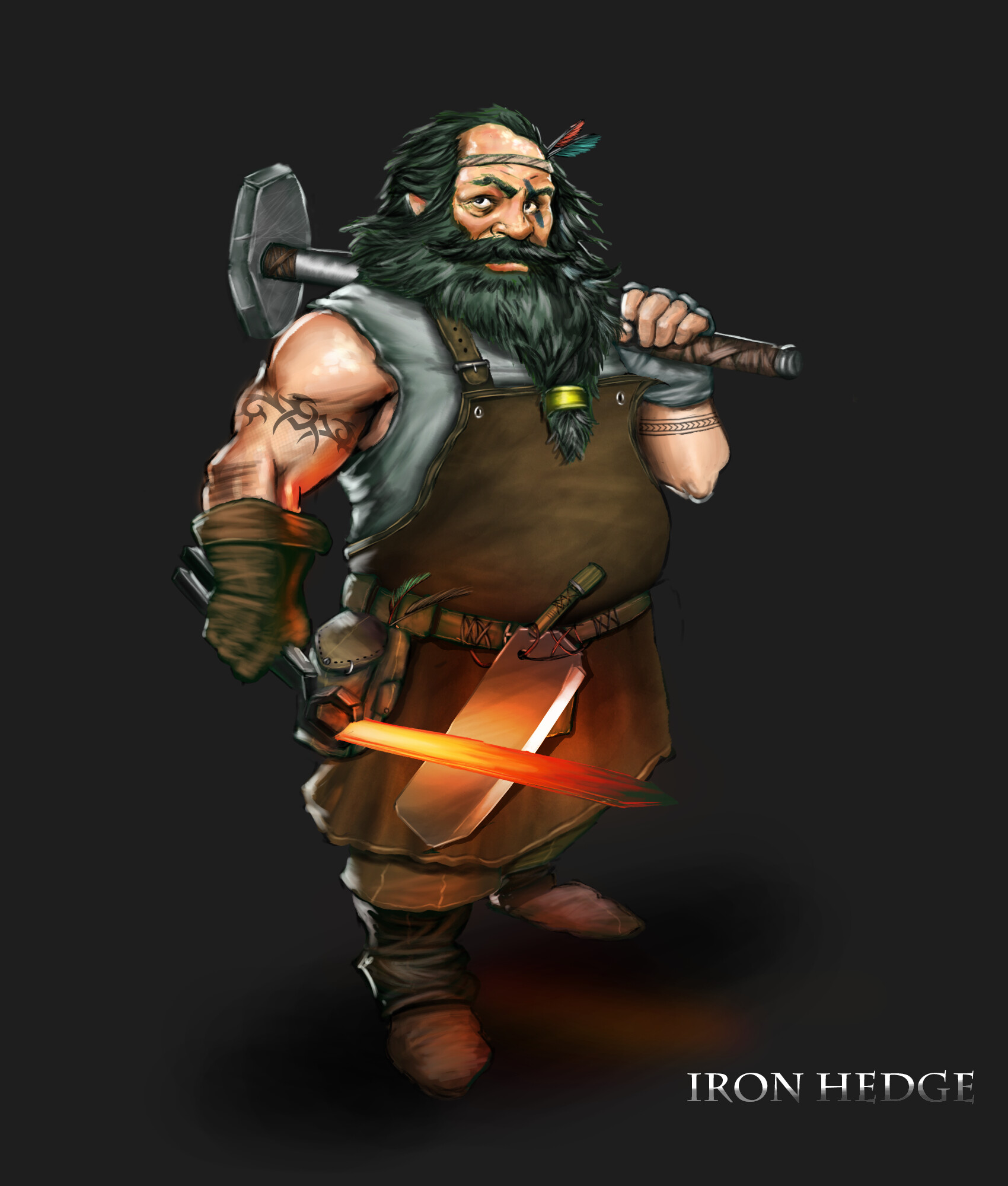 ArtStation - Dwarf IronHedge