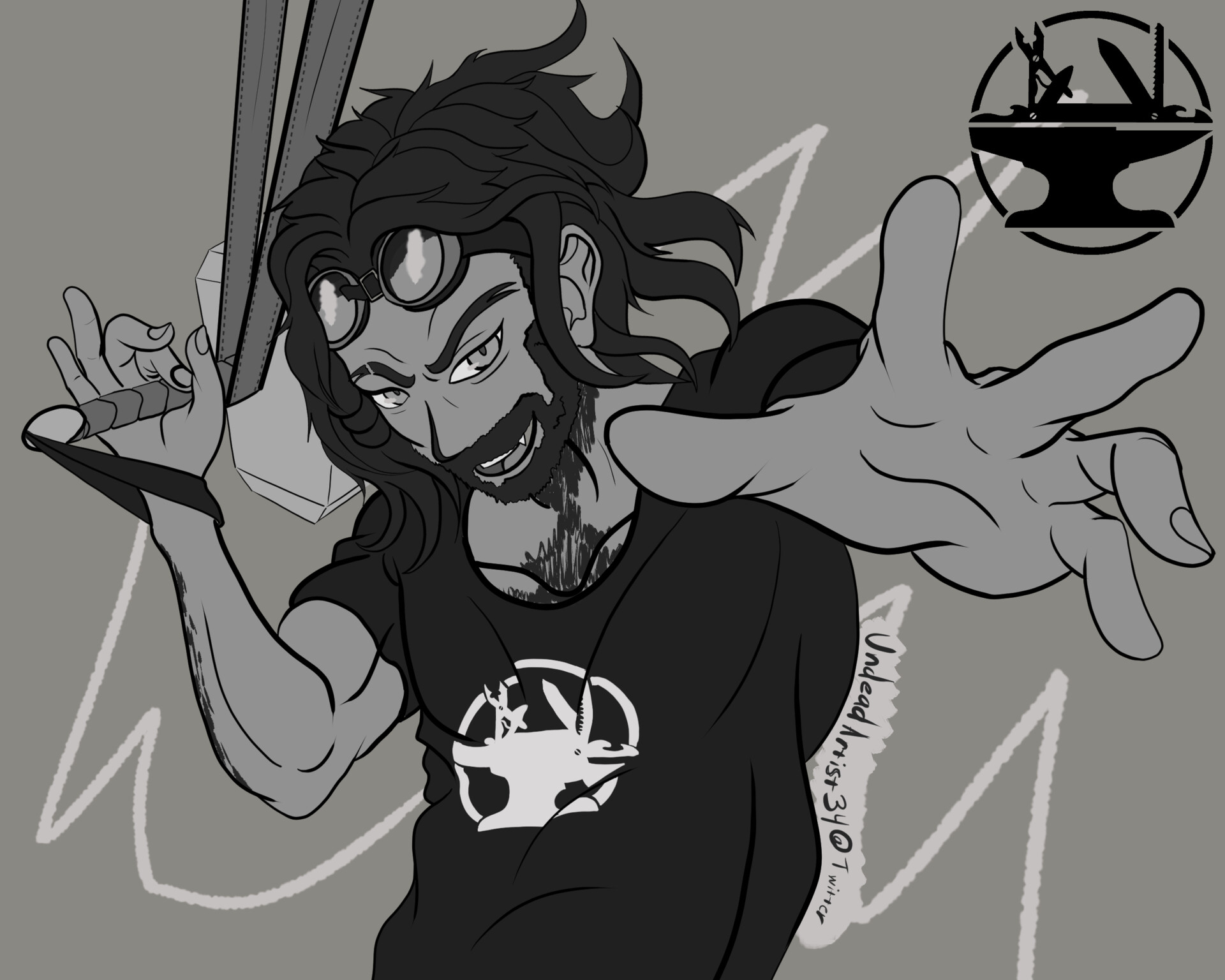 ArtStation - The Hacksmith of Legend