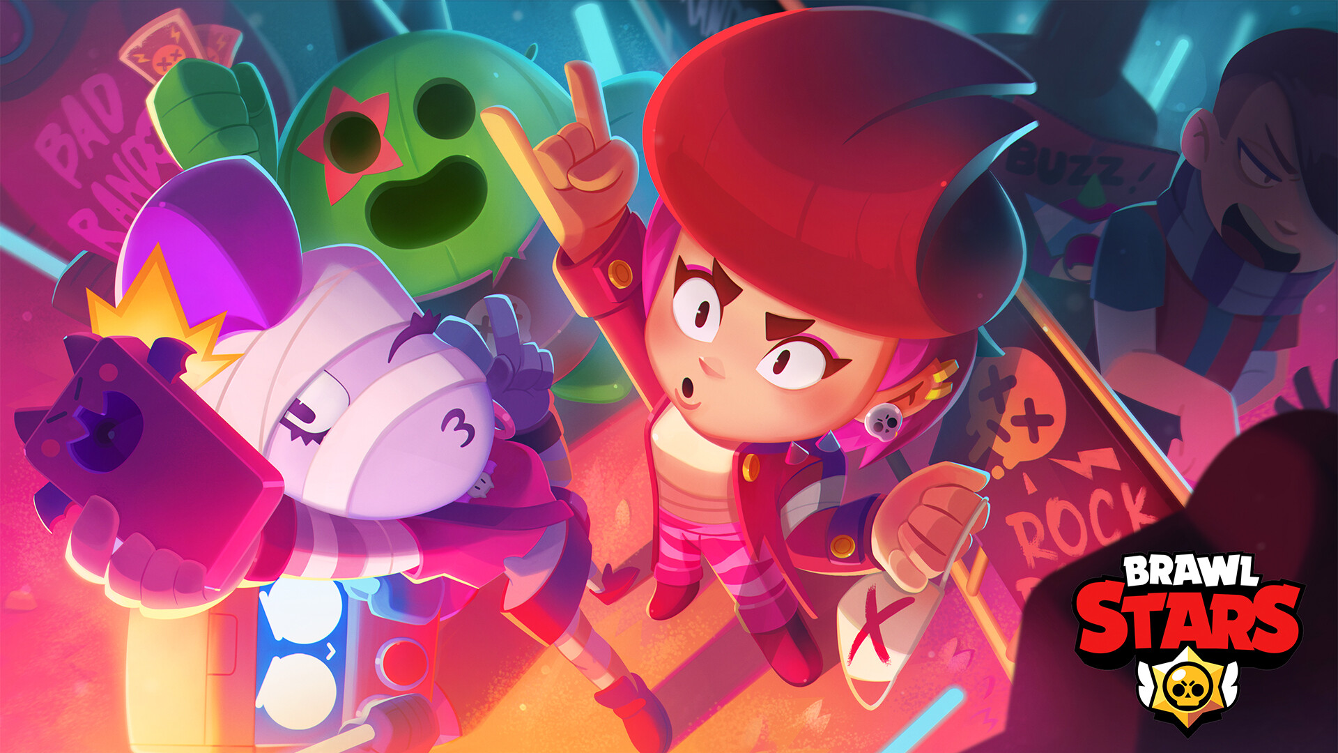 Hyuna Lee Brawl Stars Bibi Illustration