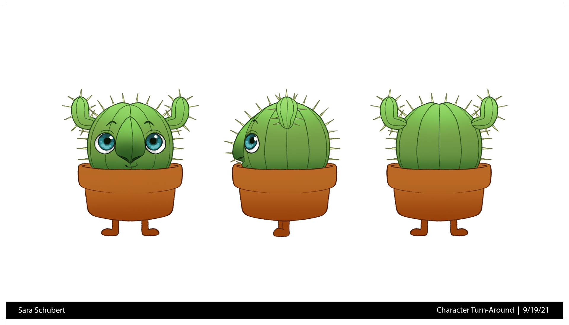 ArtStation - Paro Character Turn-Arounds