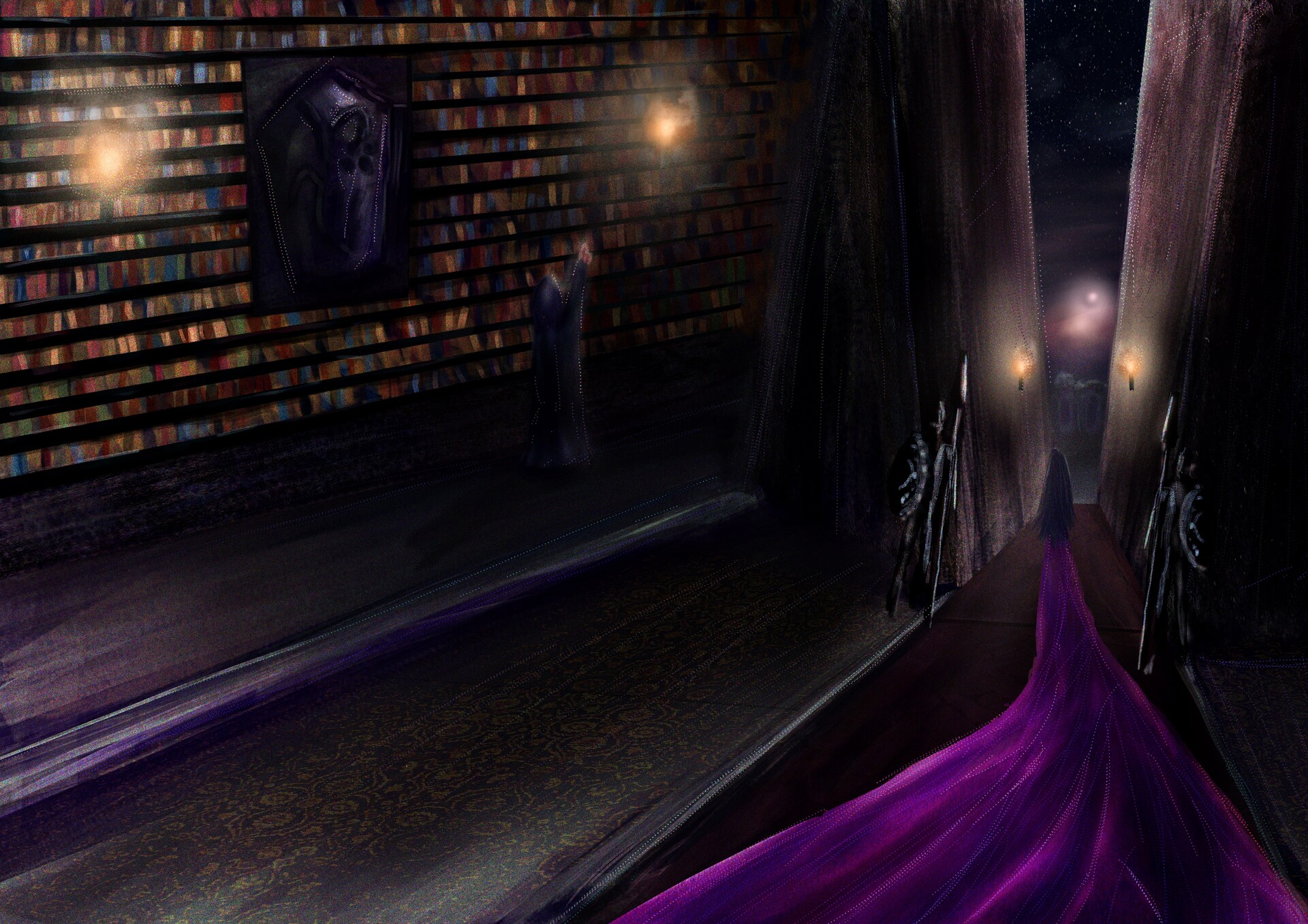 ArtStation - The Mountain Library