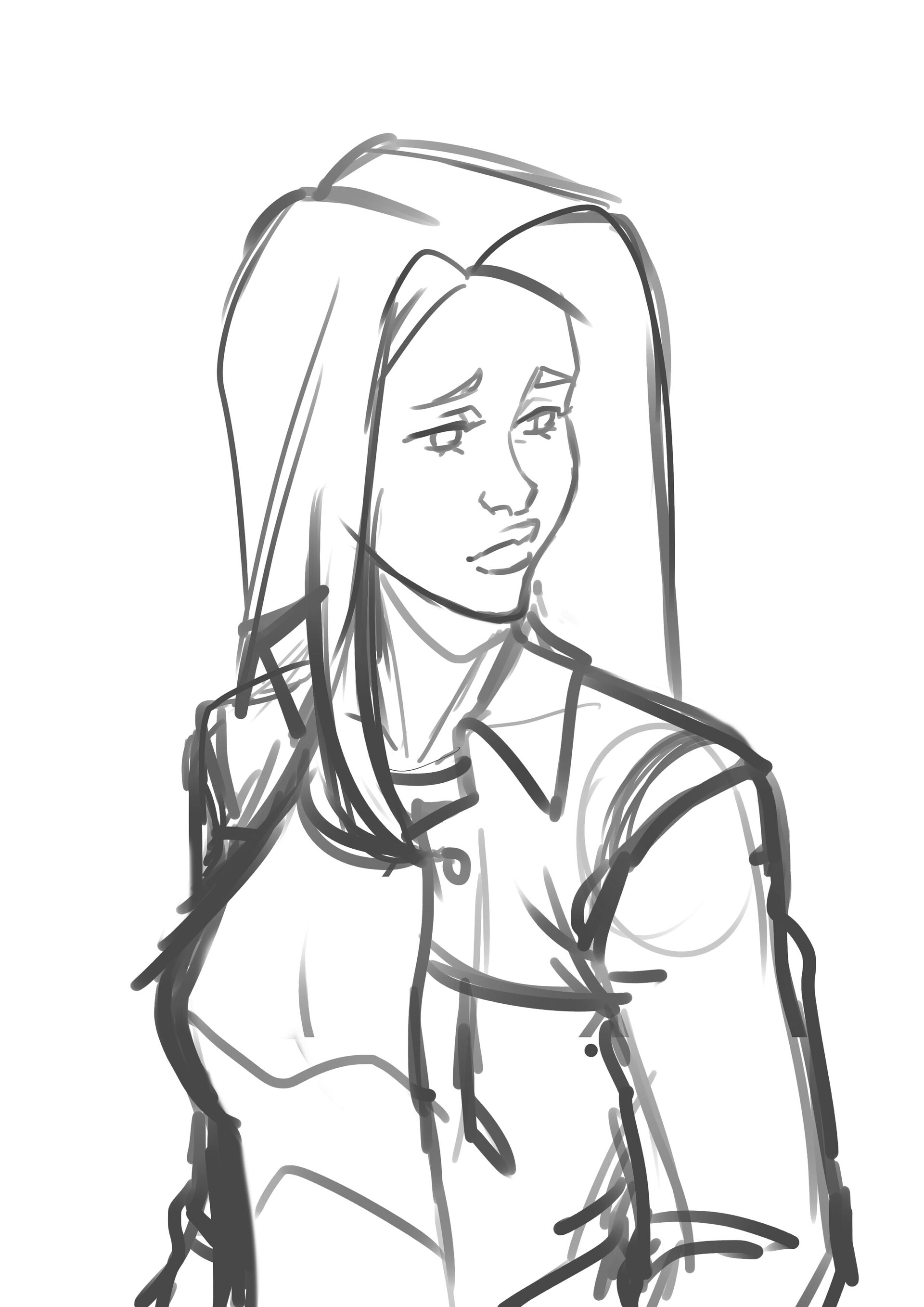 atom eve simple drawing