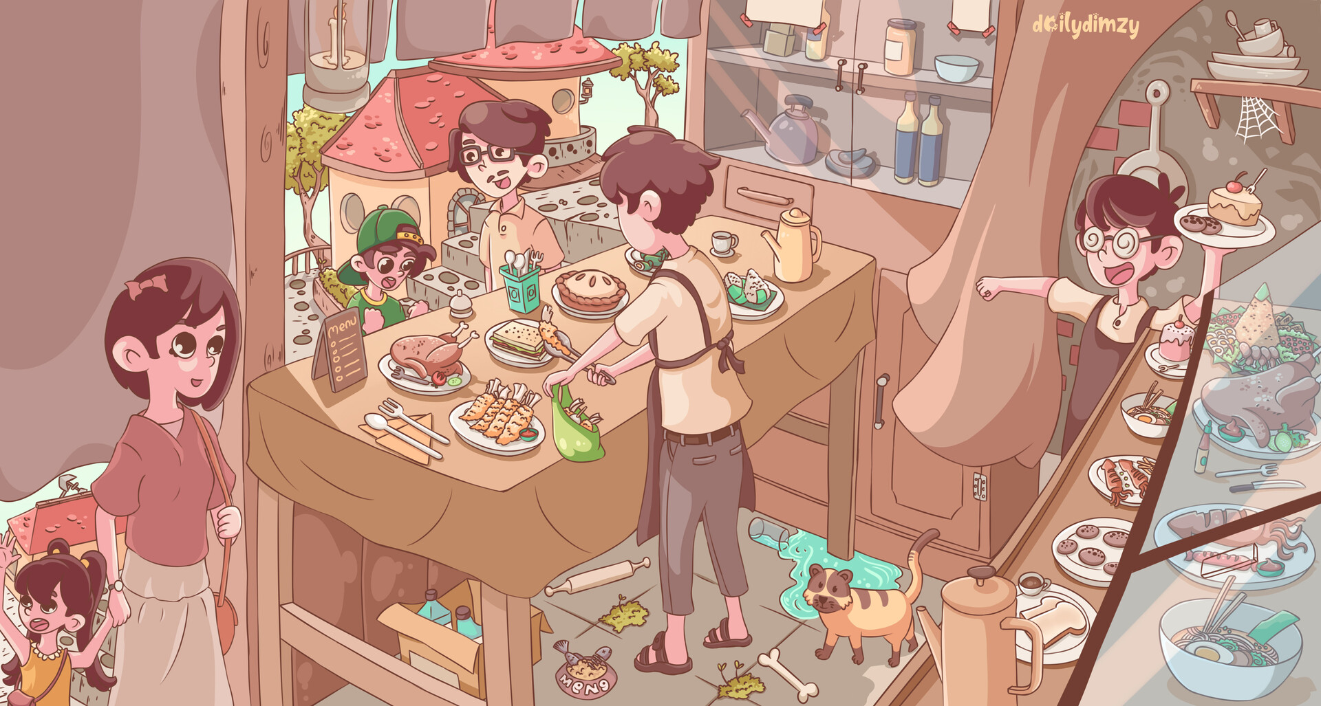 ArtStation - Finding Indonesian Traditional Food