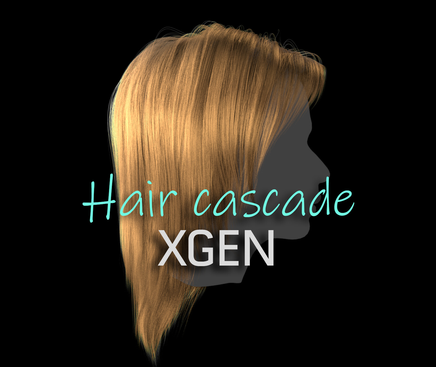 ArtStation - Female Hairstyle Cascade