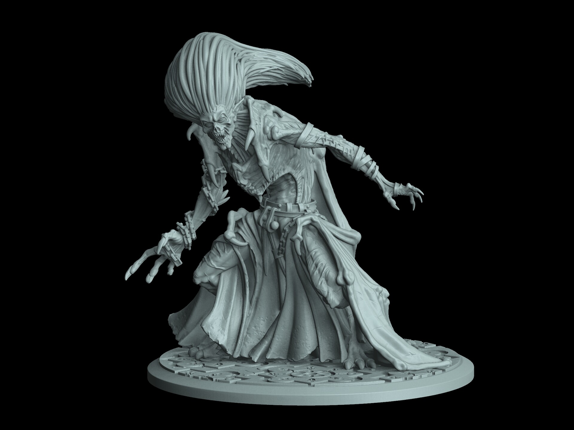 ArtStation - Ancient Blood Board Game - Clan Tebagur