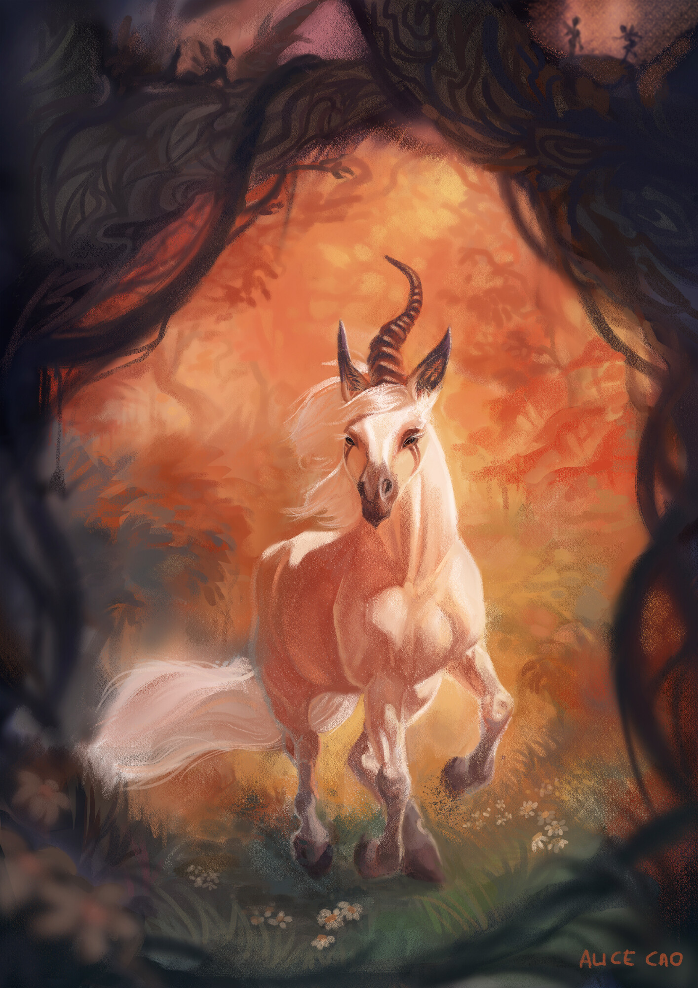 ArtStation - Sunburn Unicorn